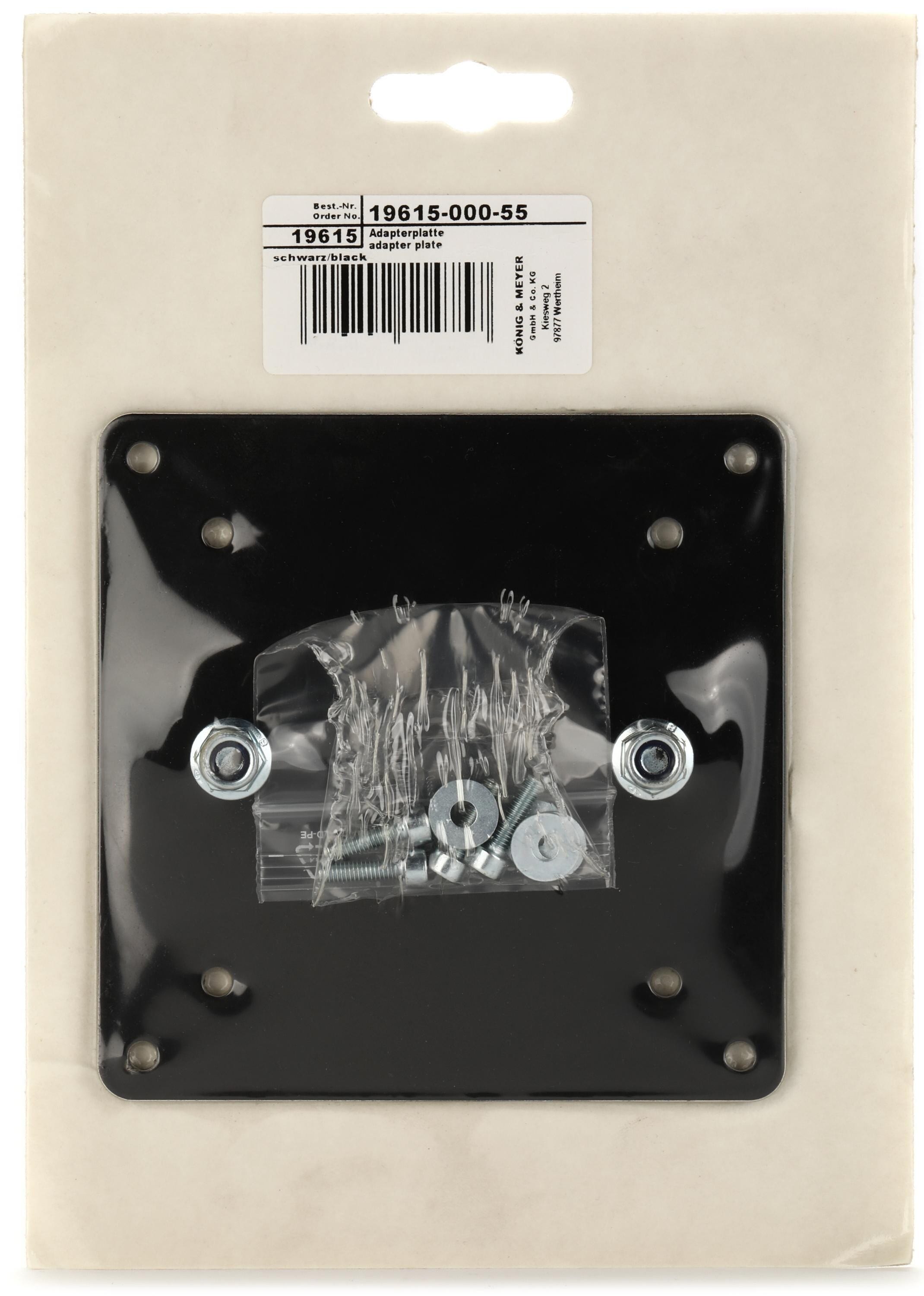 K&M 19615 Adapter Plate for VESA MIS-D 75/100mm | Sweetwater