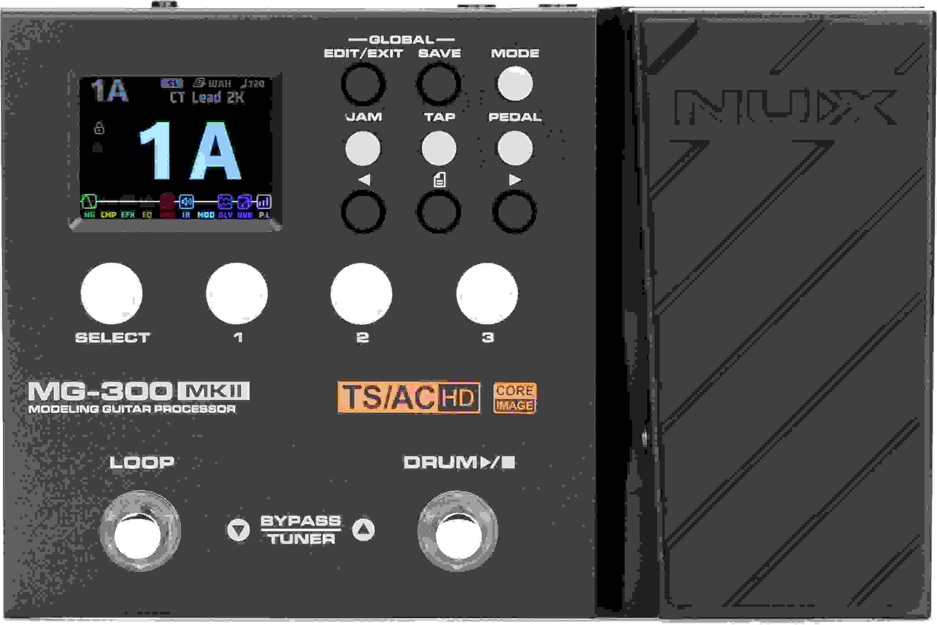 NUX MG-300 MKII Multi-effects and Modeling Processor | Sweetwater