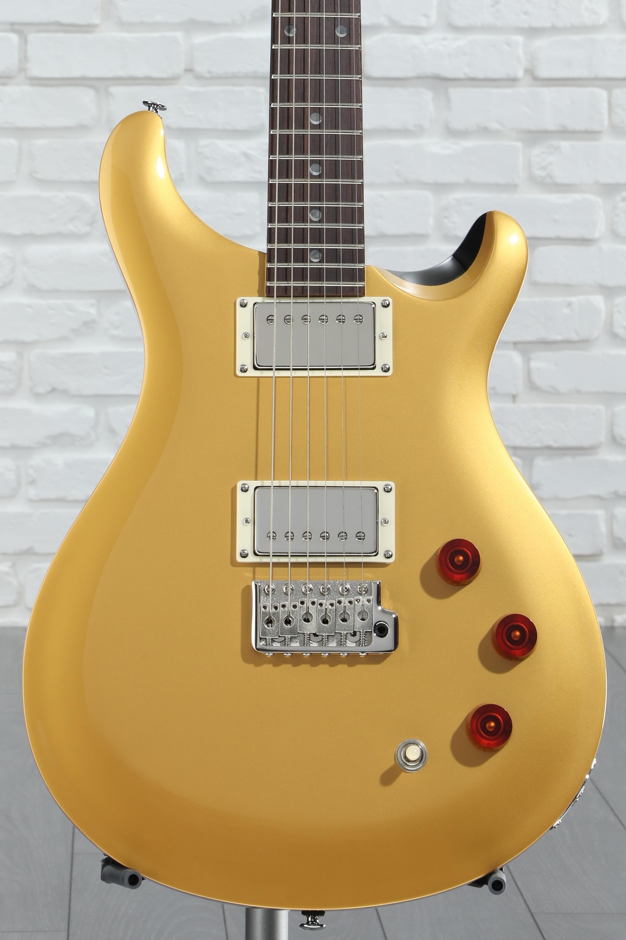 PRS SE DGT David Grissom Signature Solidbody Electric Guitar - Gold Top ...