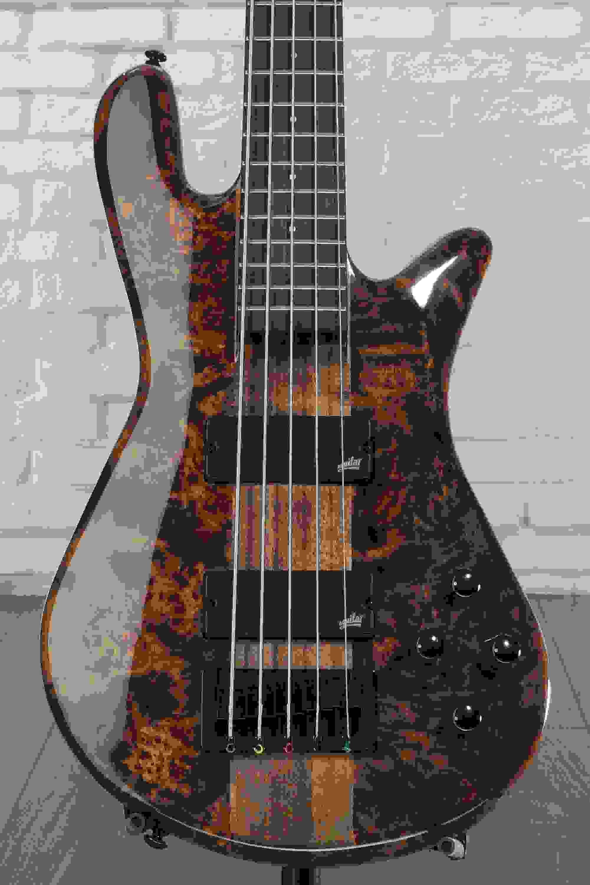 Spector NS Ethos 5 Bass Guitar - Super Faded Black Gloss | Sweetwater