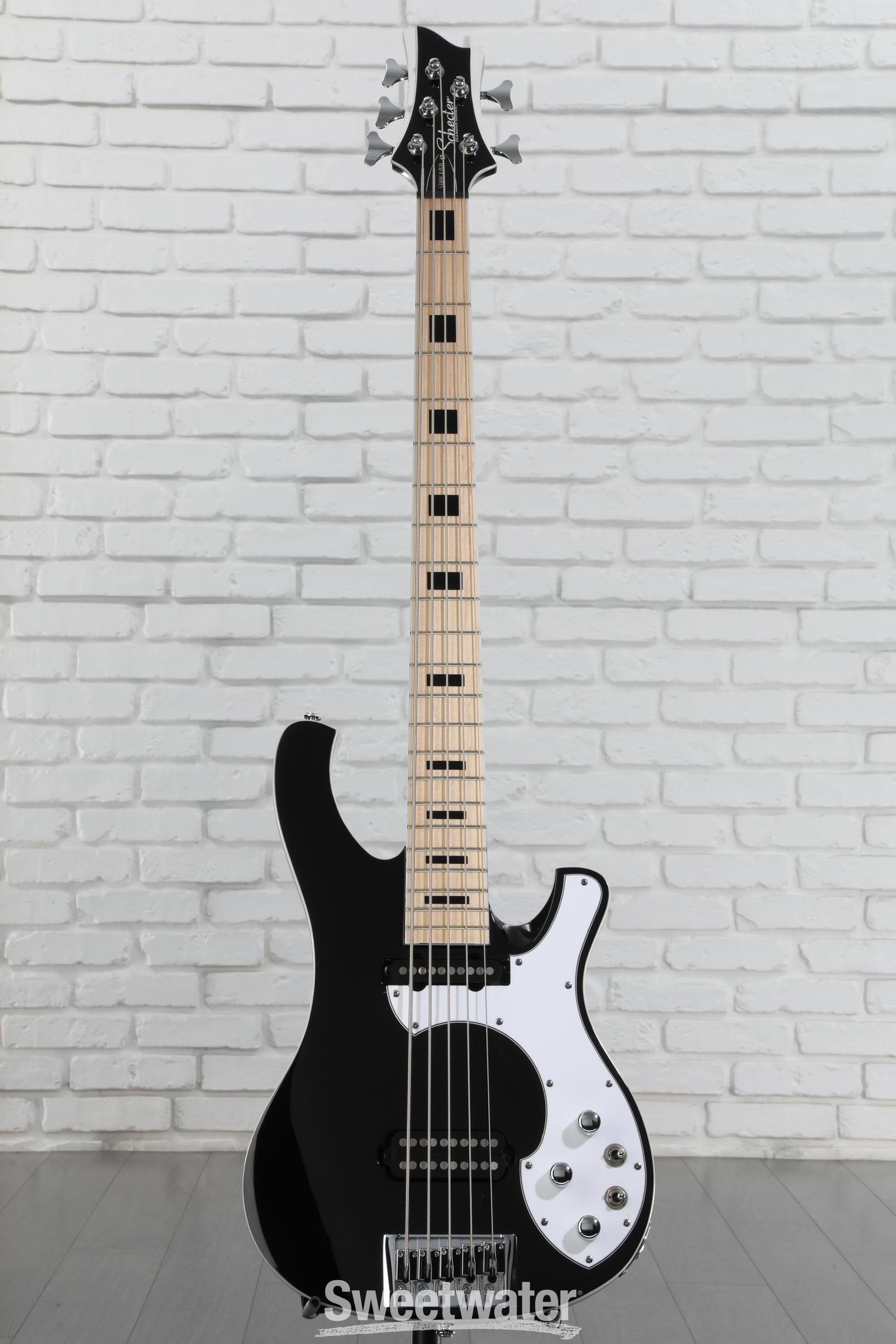 Schecter Stargazer 5 5-string Bass Guitar - Black | Sweetwater