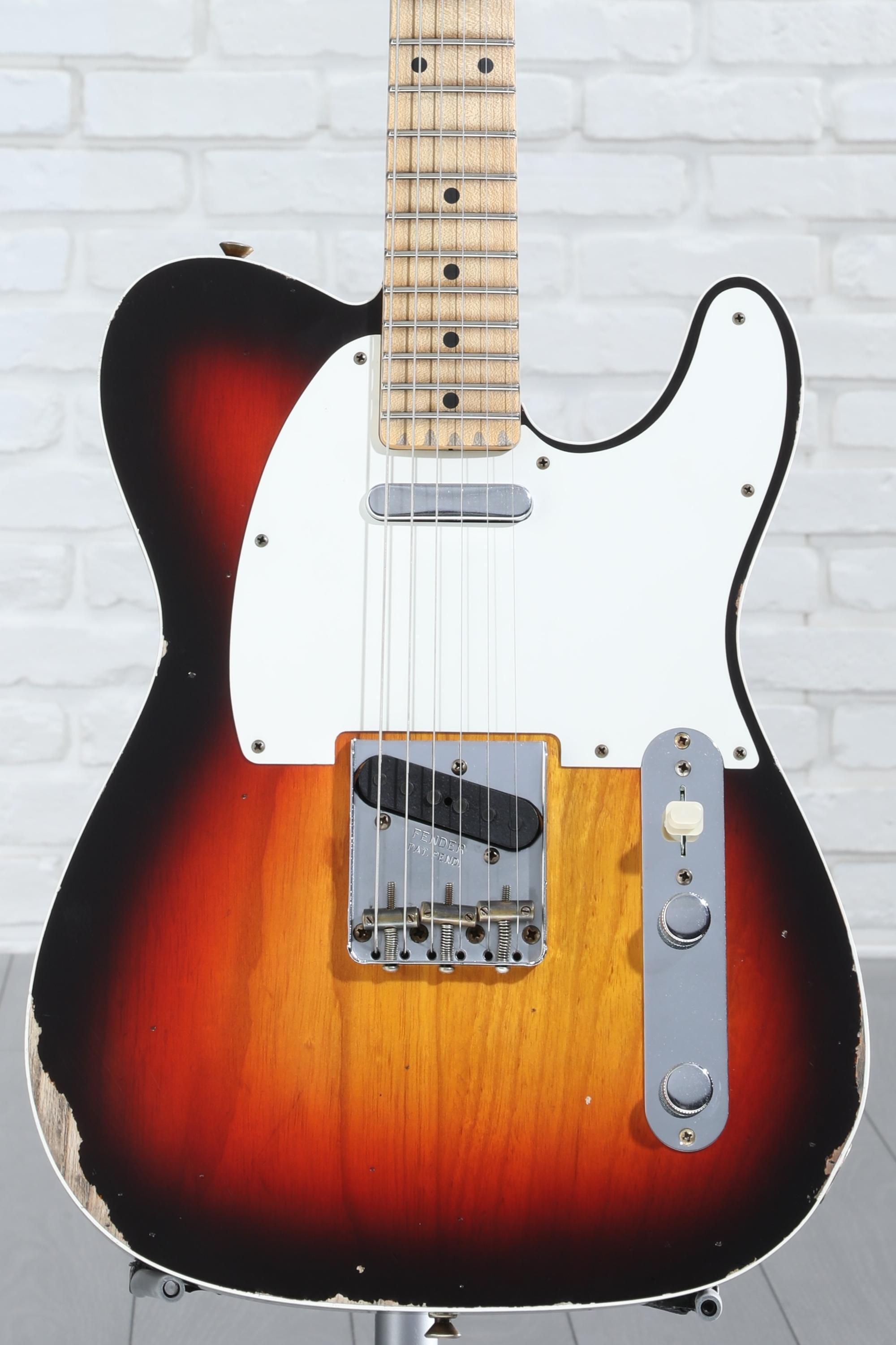 Fender Custom Shop '59 Telecaster Custom Relic - Wide-fade Chocolate 3 ...