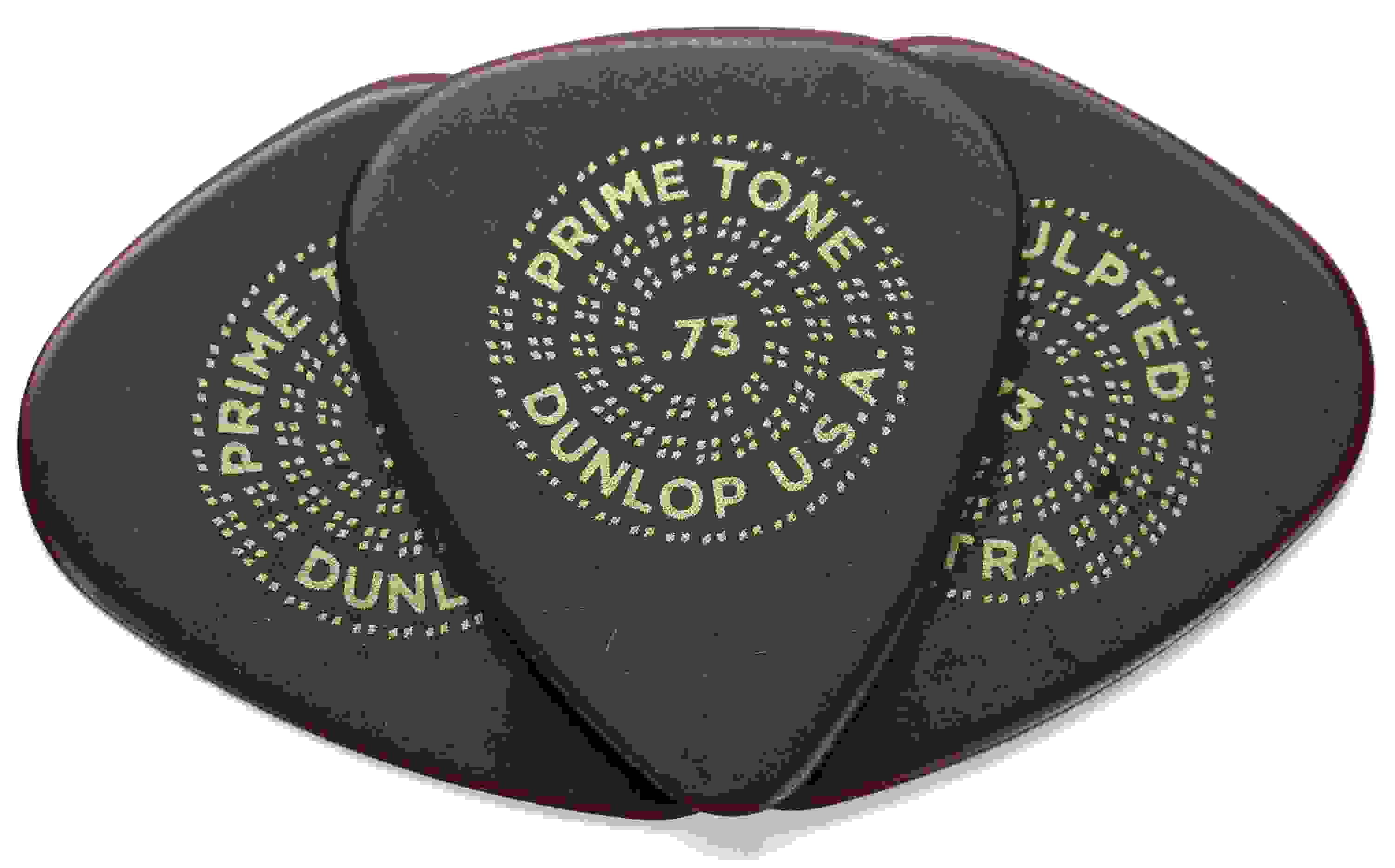 Dunlop 511P073 Primetone Standard Smooth Guitar Picks .73mm 3-pack ...