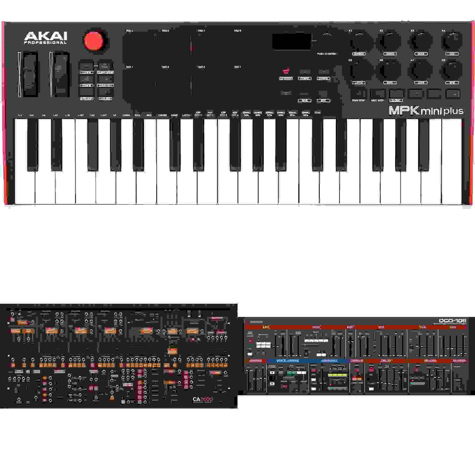 Akai Professional MPK Mini Plus 37-key Keyboard Controller and ...
