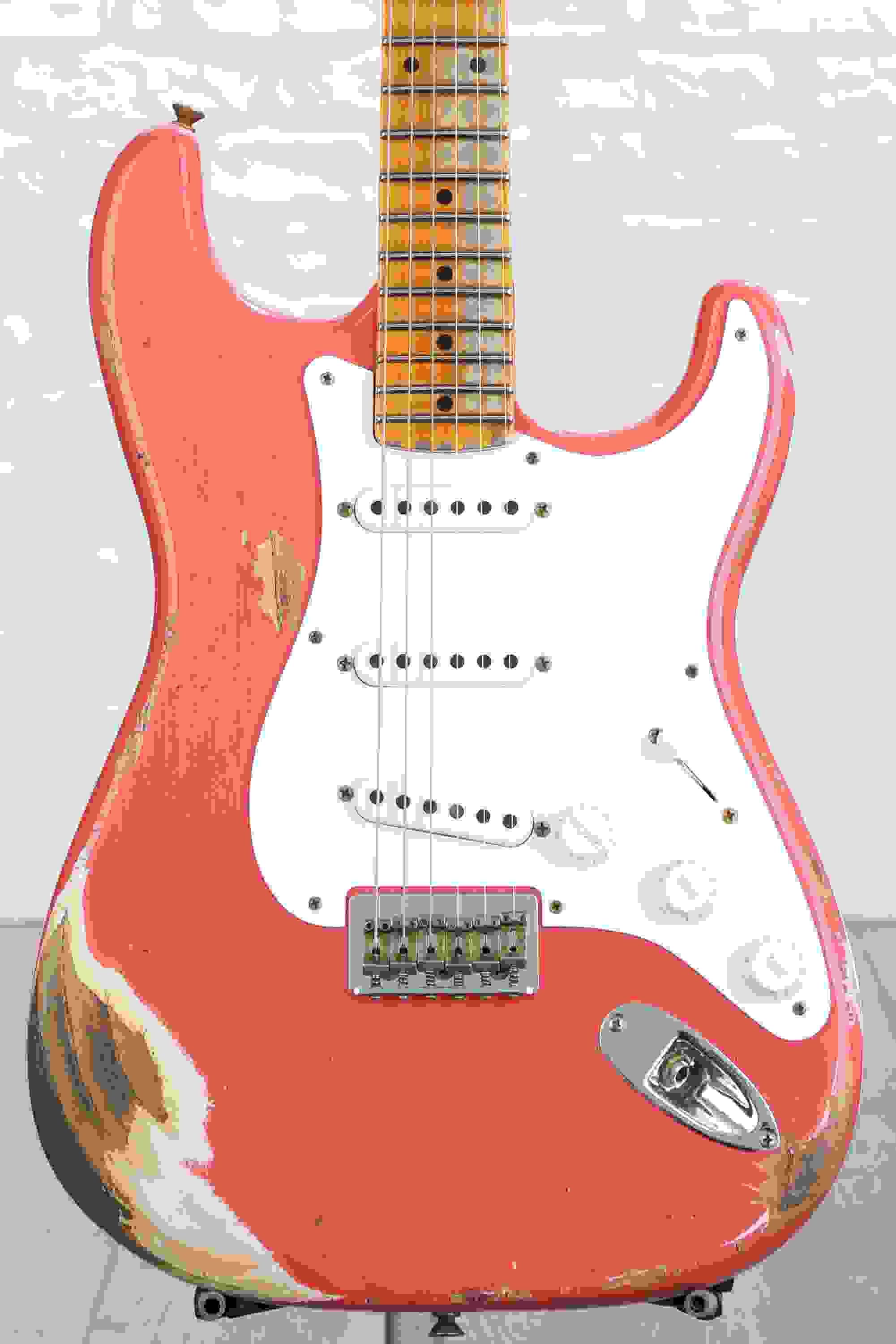 Fender Custom Shop Limited-edition '54 Stratocaster Hardtail Heavy Relic Electric Guitar - Super ...