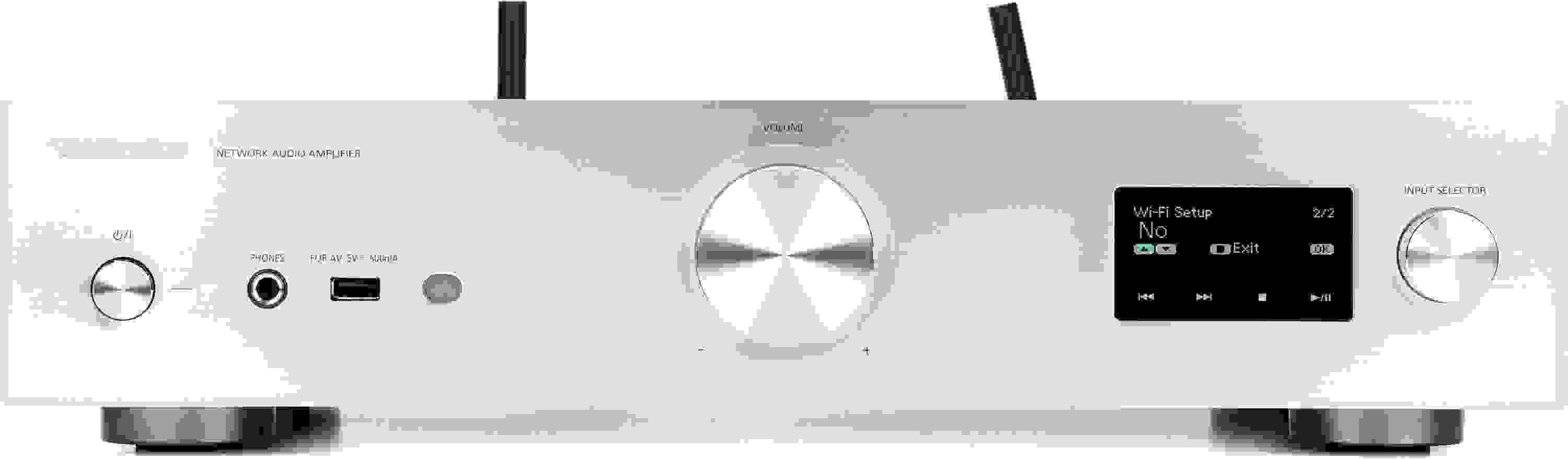 Technics SU-GX70 Network Audio Amplifier - Silver | Sweetwater