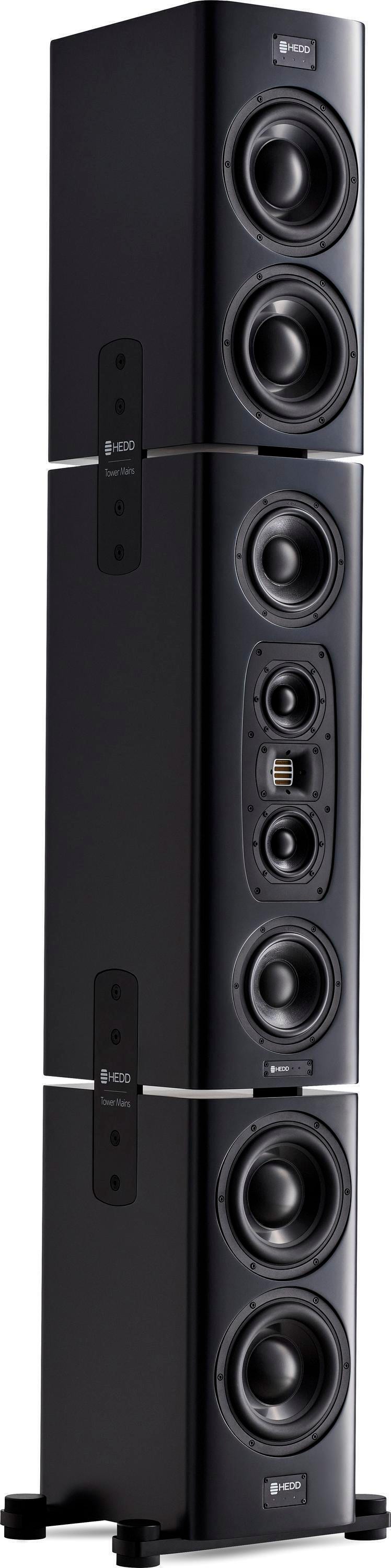 HEDD Tower Mains Extended Powered Studio Monitor - Dark Grey Matte ...
