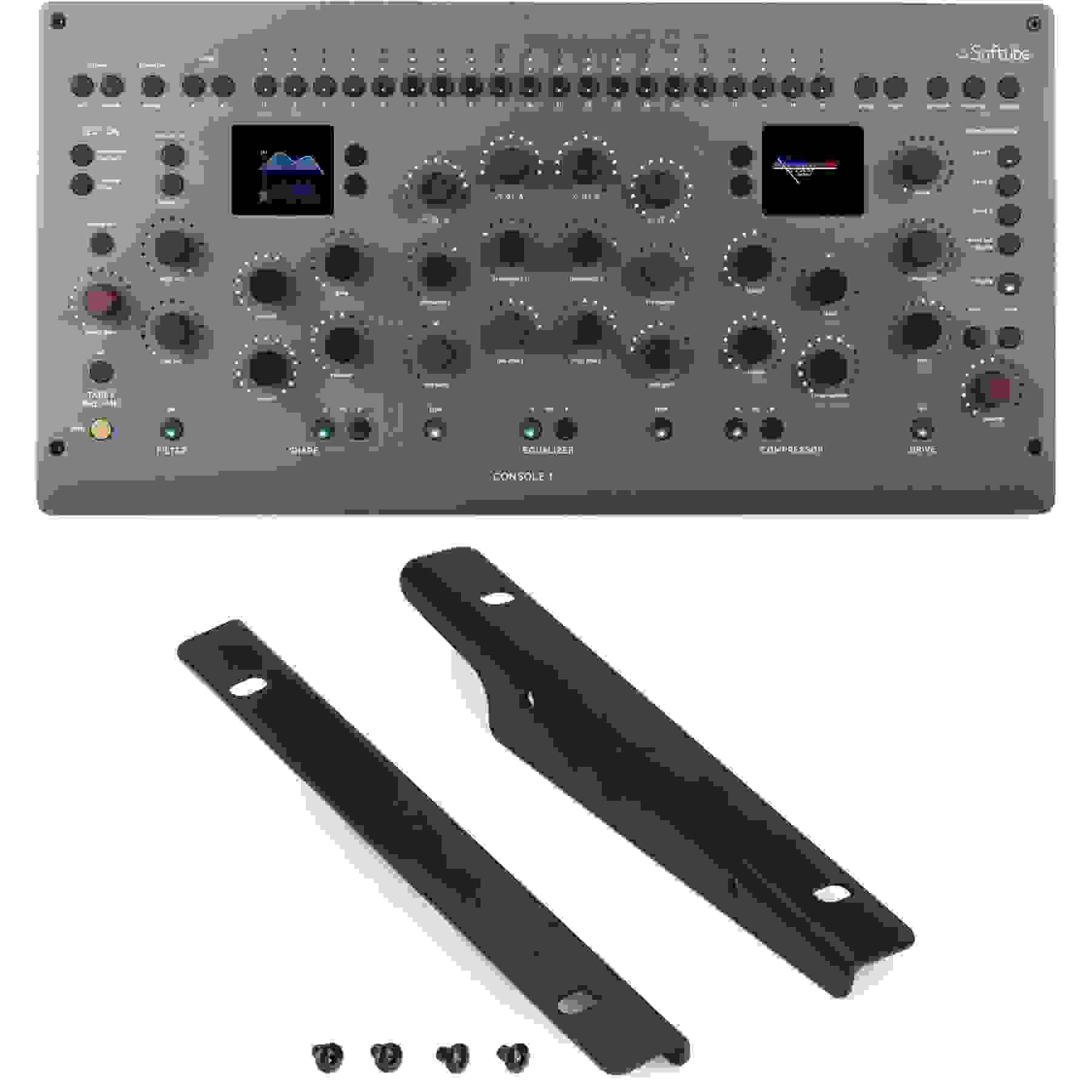 Softube Console 1 Channel Mk III Control Surface with Rackmount Kit ...