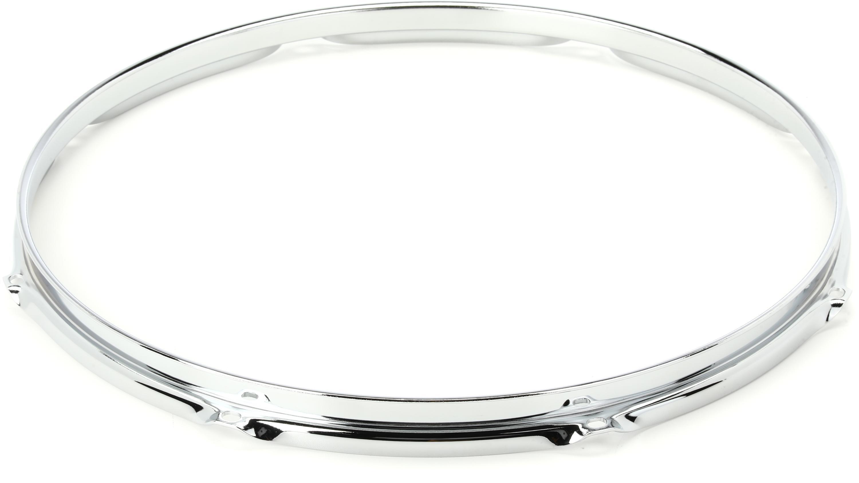 Cardinal Percussion CPT16B8 2.3mm Triple-flanged Hoop - Polished Metal ...