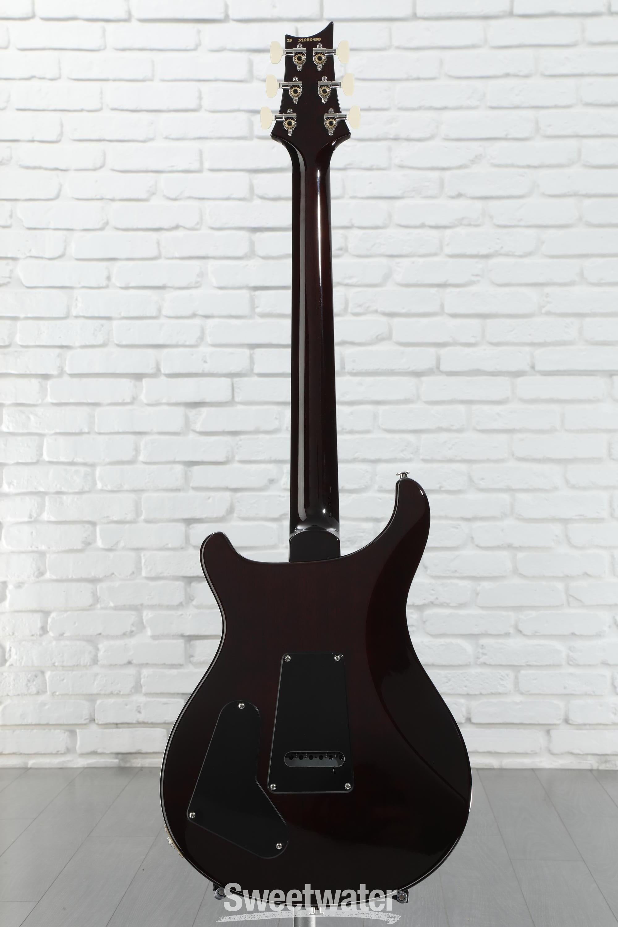 PRS S2 Studio Electric Guitar - Black Amber | Sweetwater