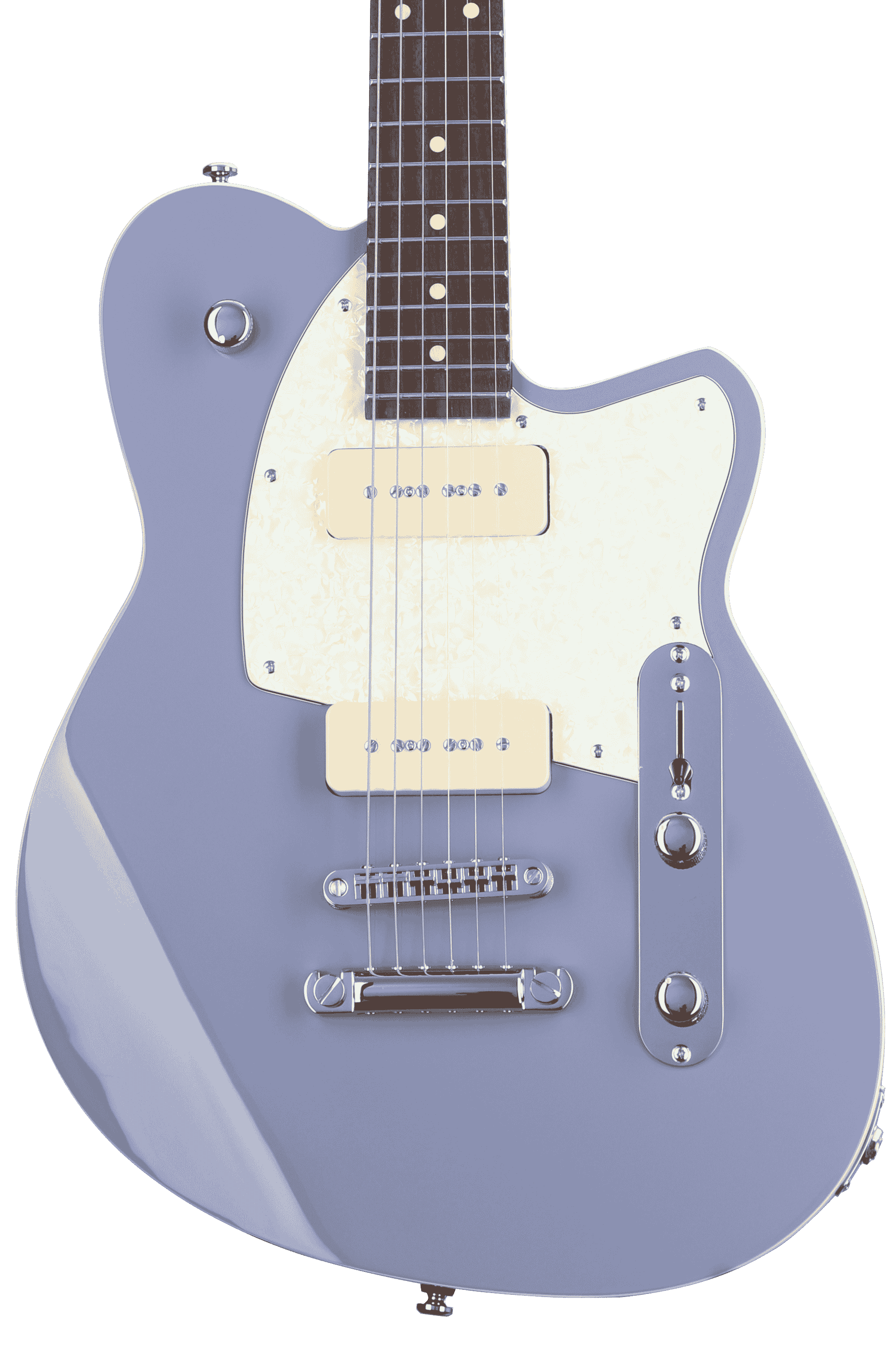 Reverend Charger 290 Solidbody Electric Guitar - Periwinkle | Sweetwater