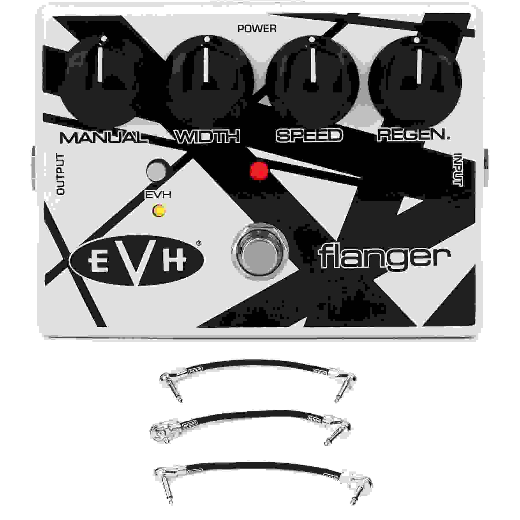 MXR EVH117 Eddie Van Halen Flanger Pedal with Patch Cables | Sweetwater