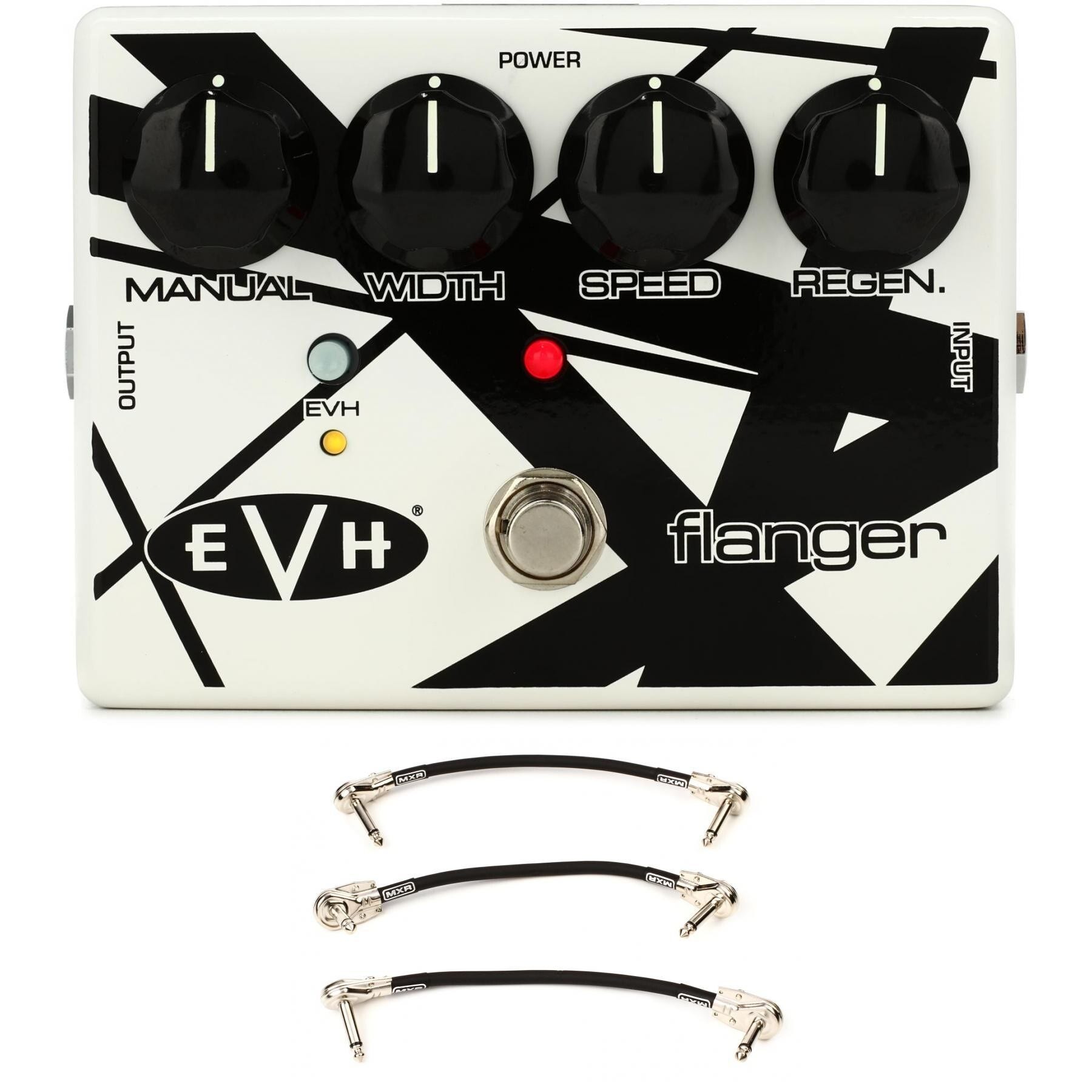 MXR EVH117 Eddie Van Halen Flanger Pedal with Patch Cables | Sweetwater