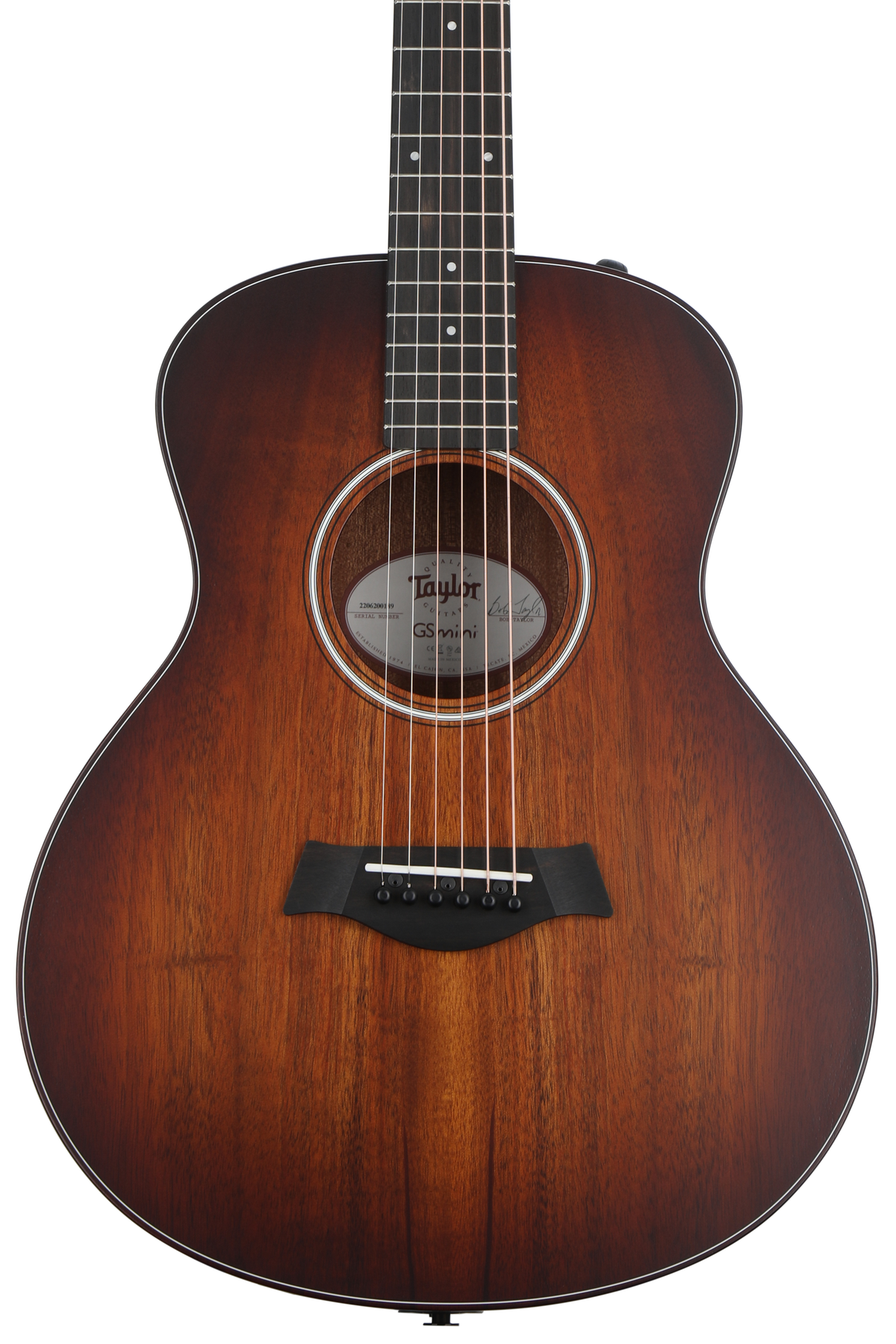 Taylor GS Mini-e Koa Plus Left-Handed - Shaded Edgeburst | Sweetwater