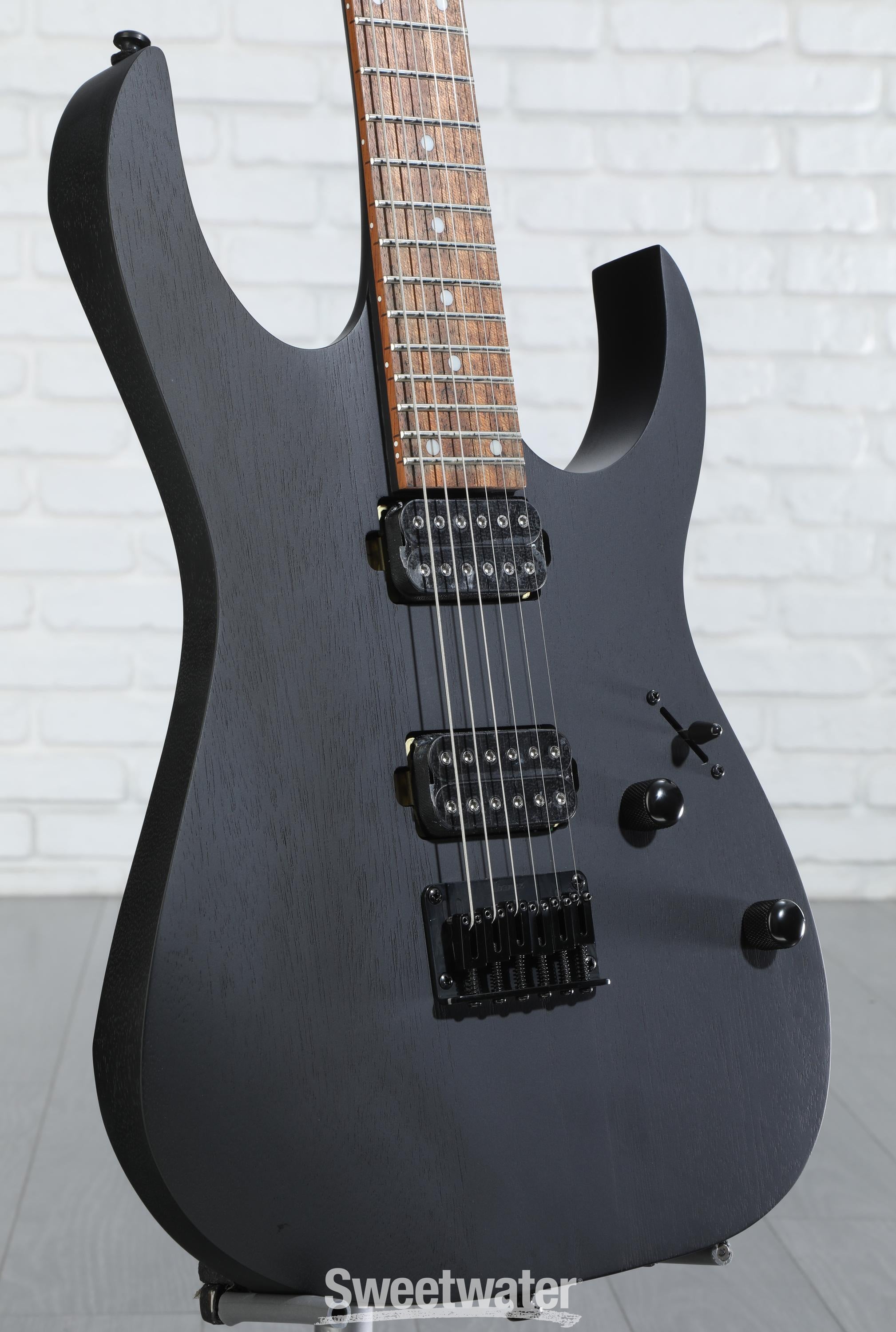 Ibanez RGRT421 Electric Guitar - Weathered Black | Sweetwater