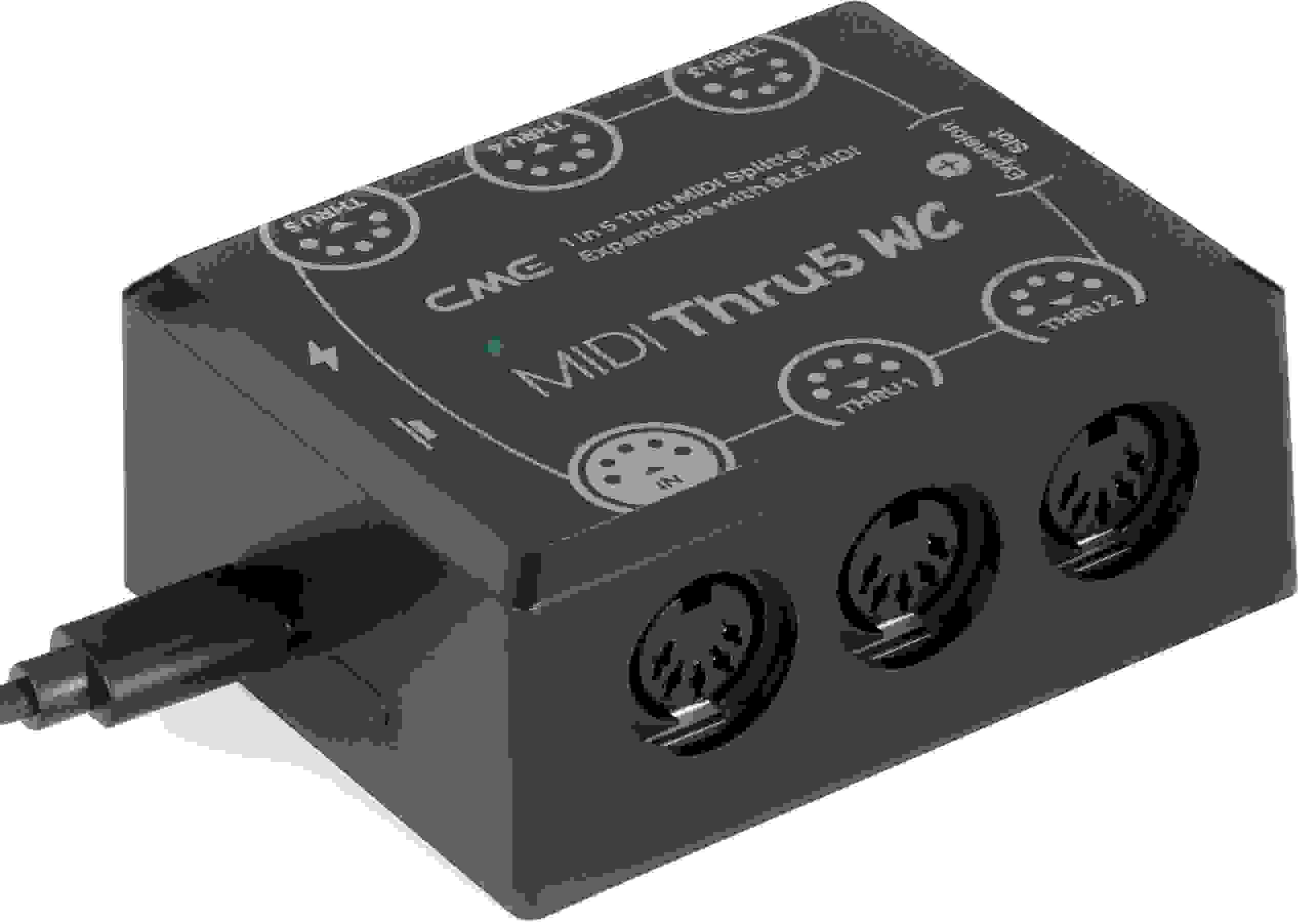 CME Pro MIDI Thru5 WC High-speed MIDI Thru/Splitter Box | Sweetwater