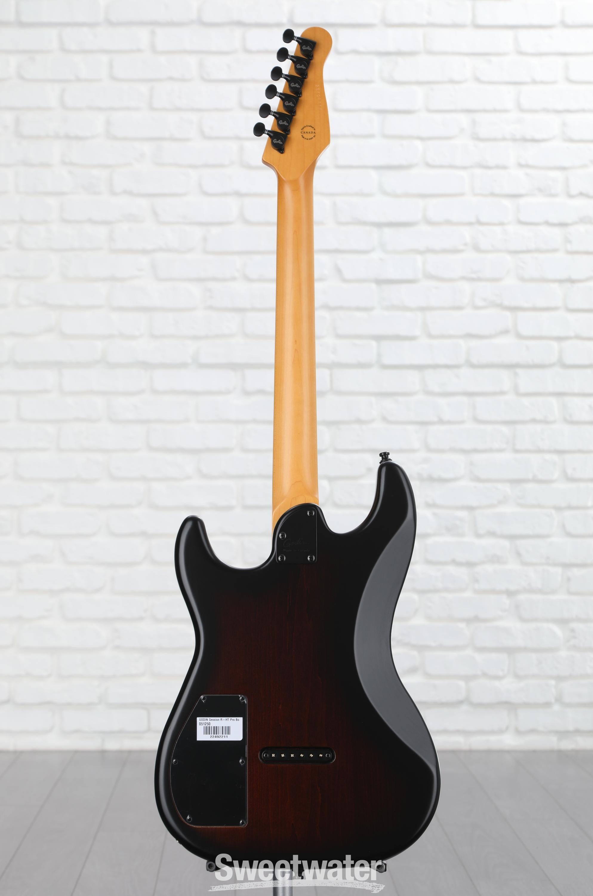 Godin Session R-HT Pro Electric Guitar - Bourbon Burst | Sweetwater