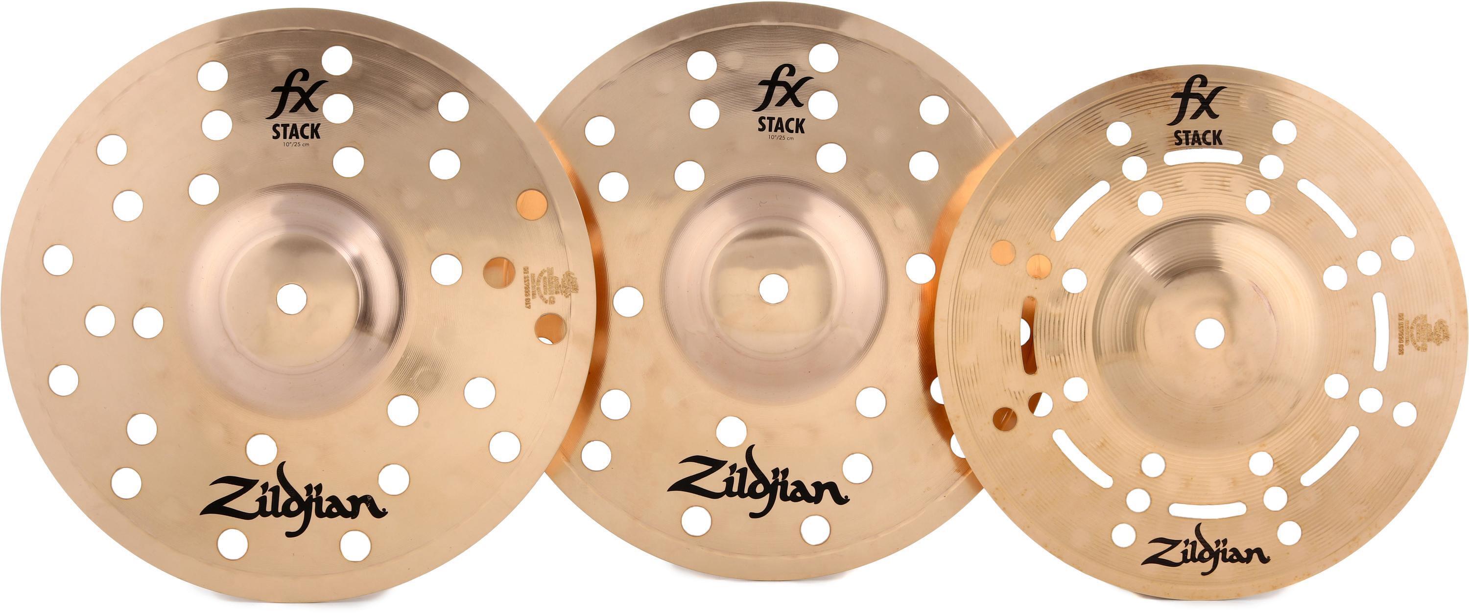 Zildjian FX Stack Cymbals - 10 inches | Sweetwater