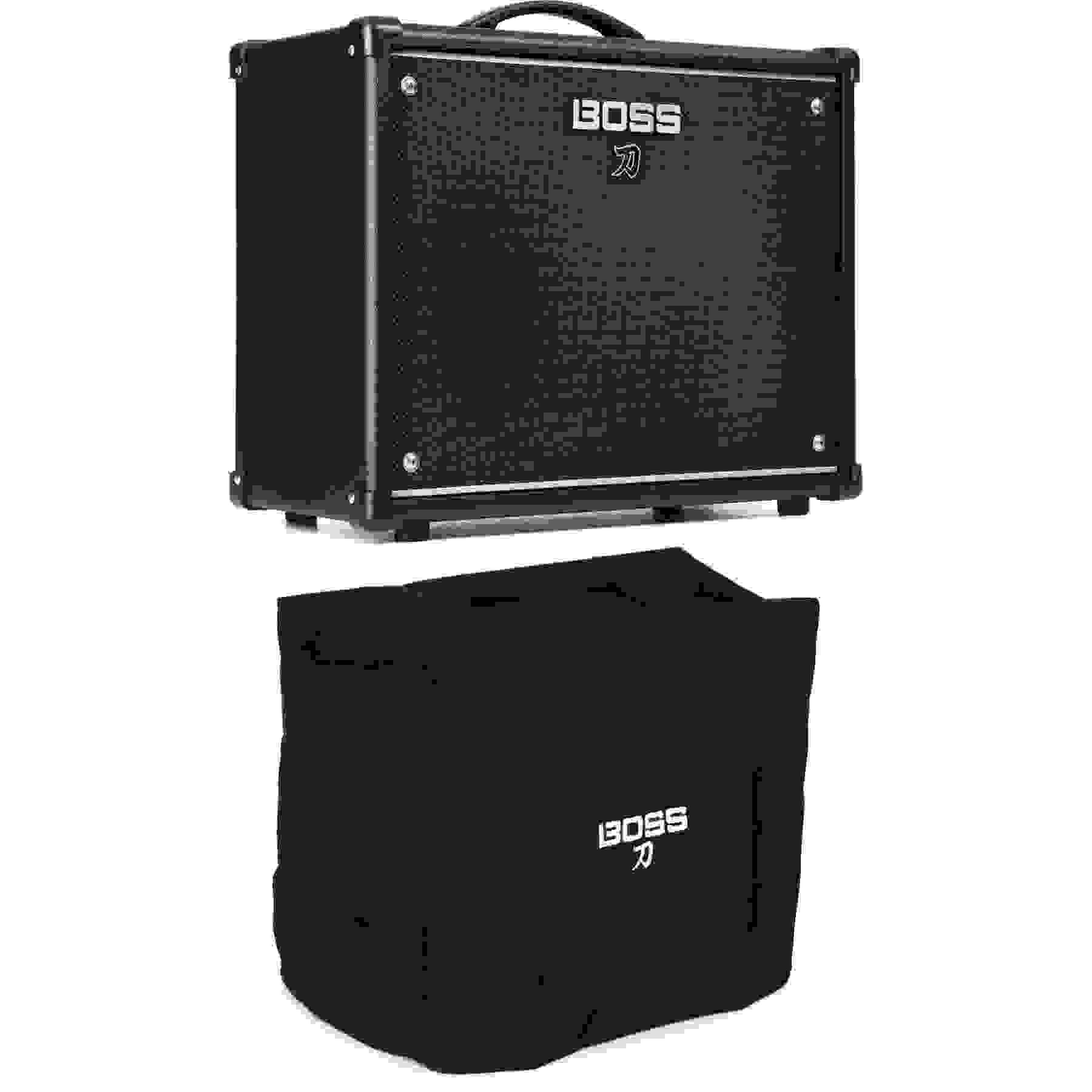 Boss Katana-50 EX Gen 3 50-watt 1 x 12-inch Combo Amplifier with Cover | Sweetwater
