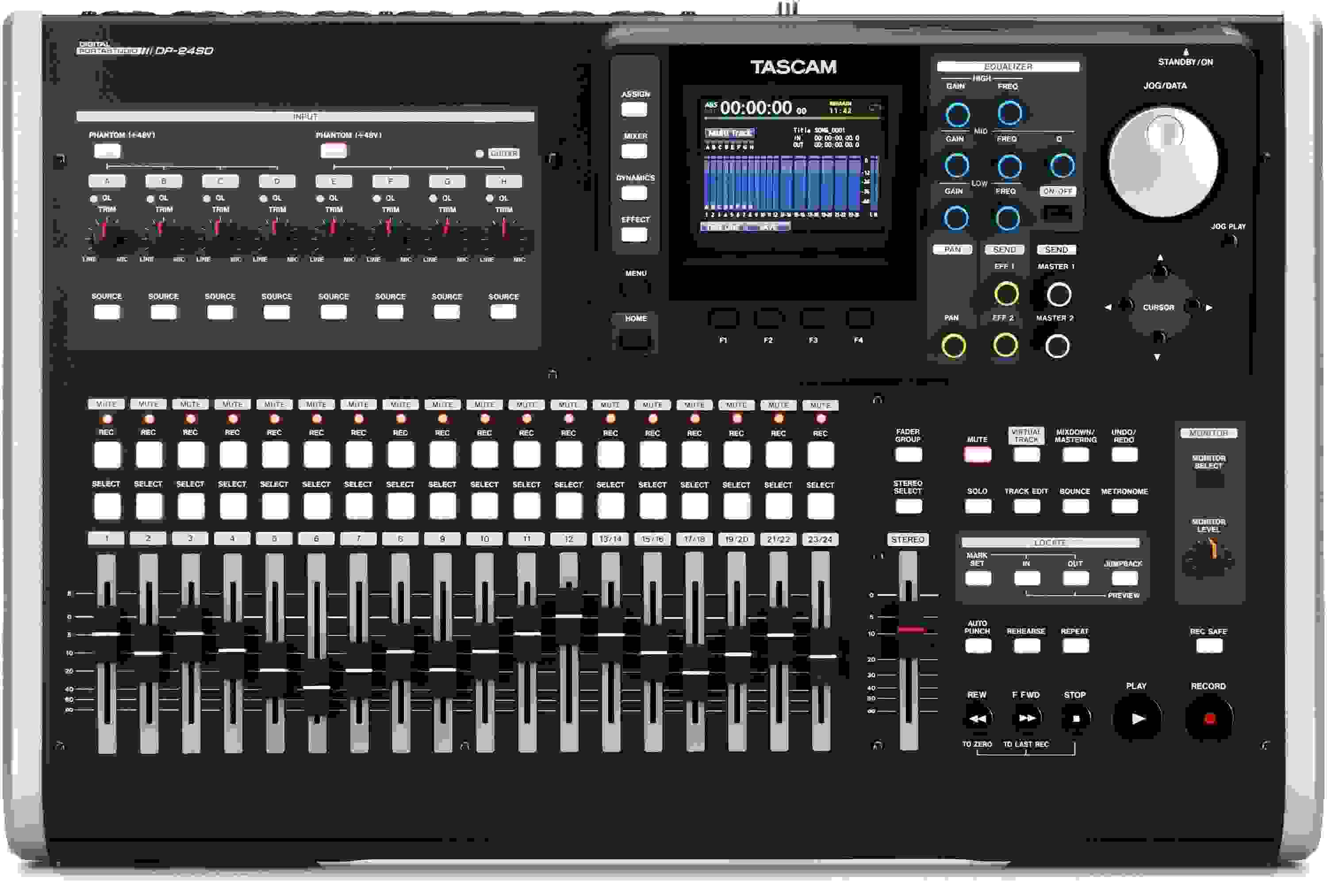 TASCAM DP-24SD 24-track Digital Portastudio | Sweetwater