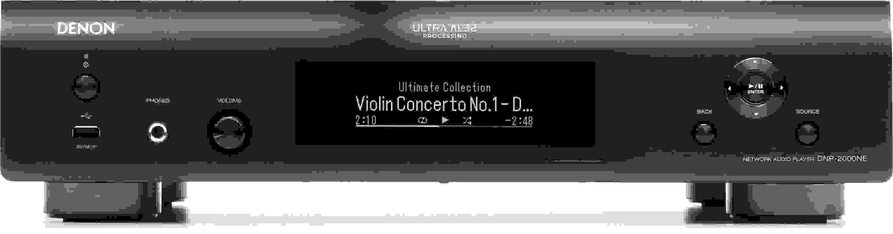 Denon DNP-2000NE High-resolution Audio Streamer with HEOS - Black ...