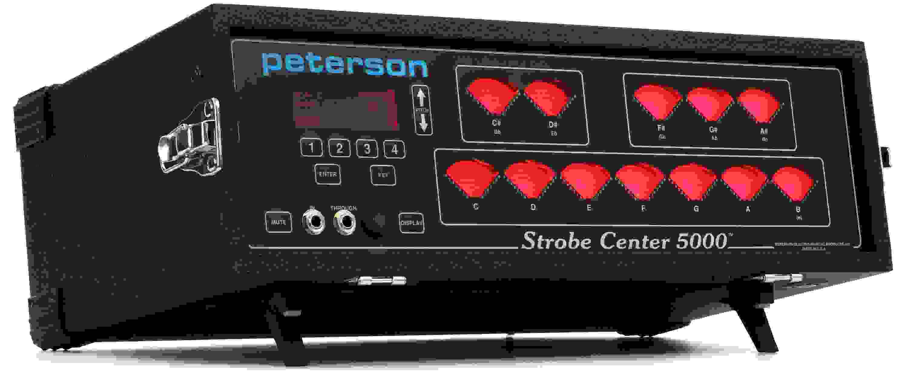 Peterson Strobe Center SC5000-II 12-wheel Mechanical Strobe Tuner with ...