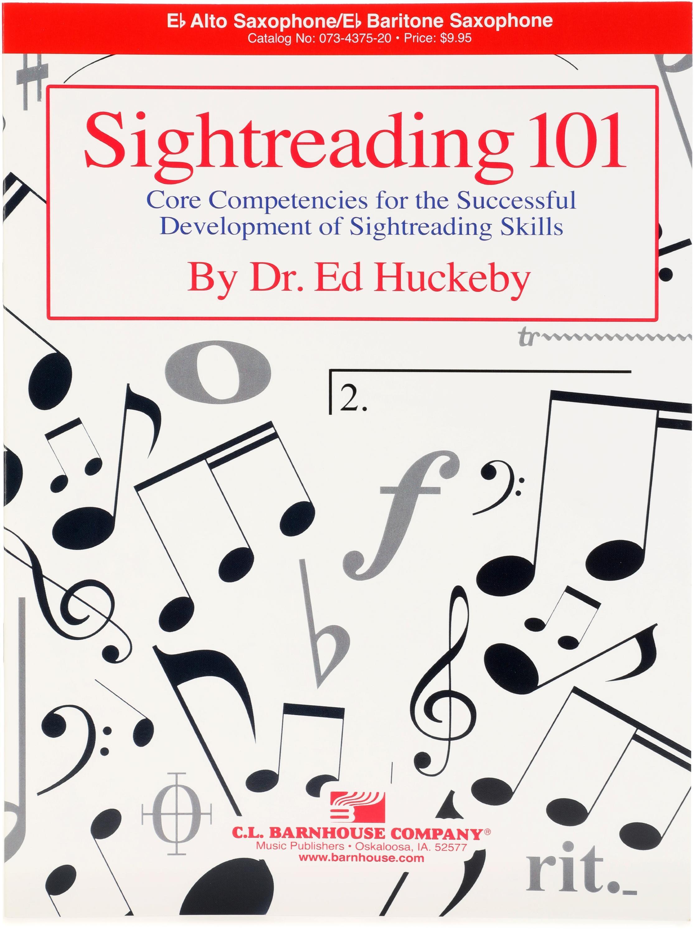 C.L. Barnhouse Sightreading 101 Book - Alto/Baritone Saxophone | Sweetwater