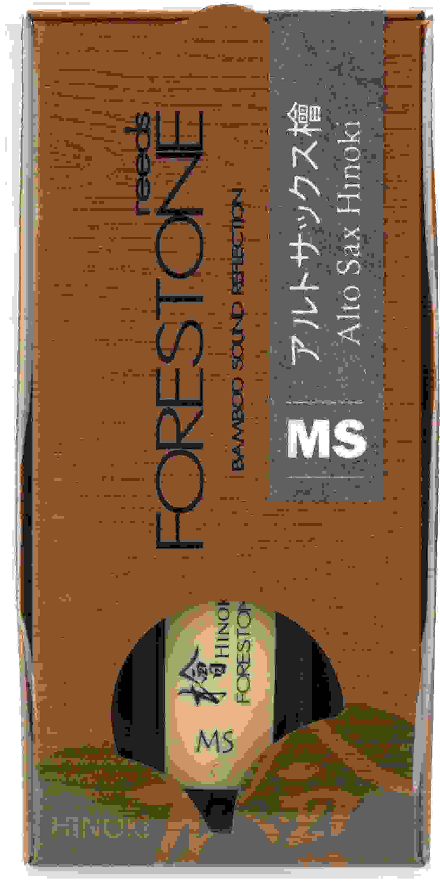 Forestone Japan FHAMS Hinoki Alto Saxophone Reed - Medium Soft | Sweetwater