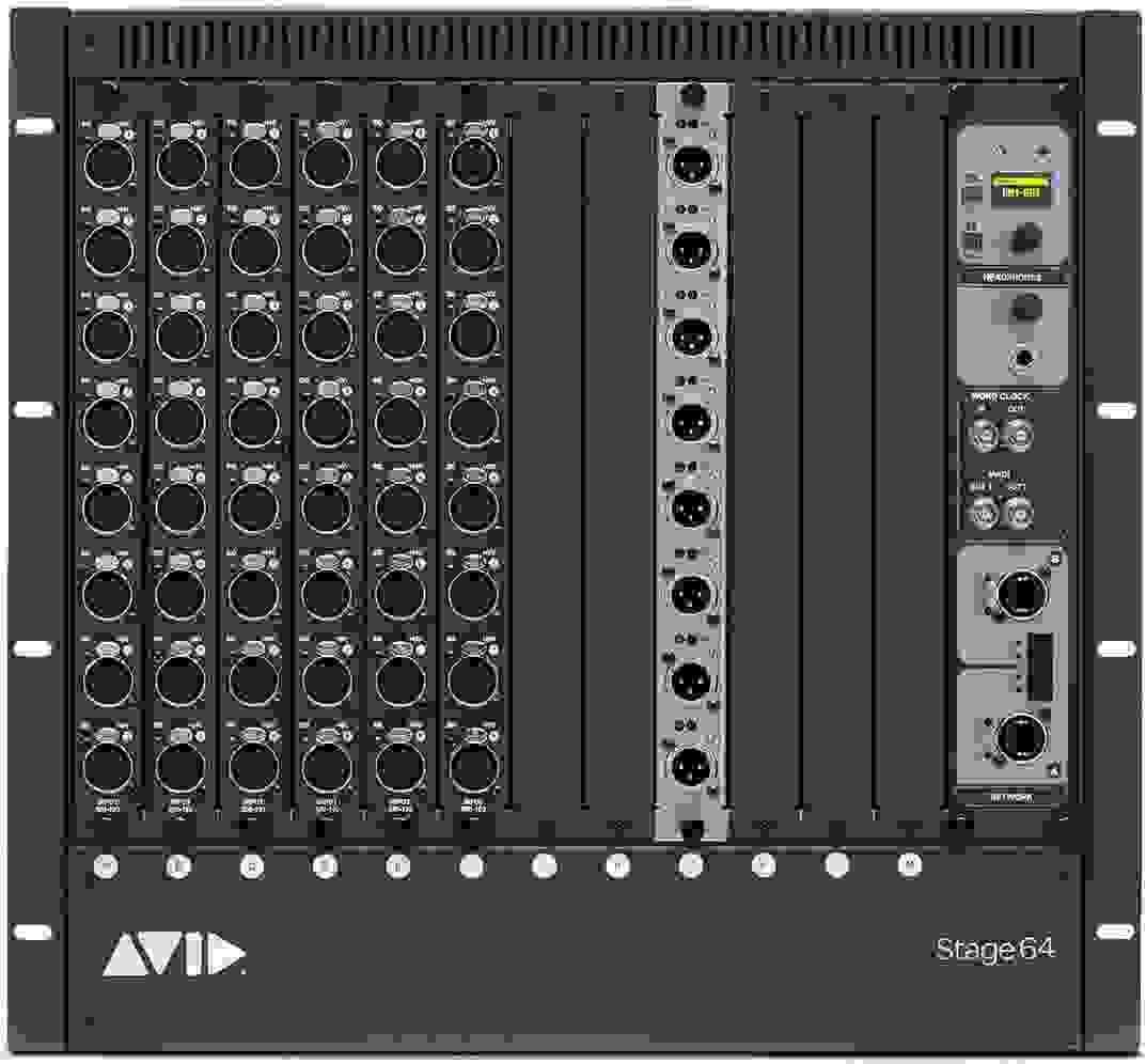 Avid VENUE Stage 64 I/O 48 x 8 Rack | Sweetwater