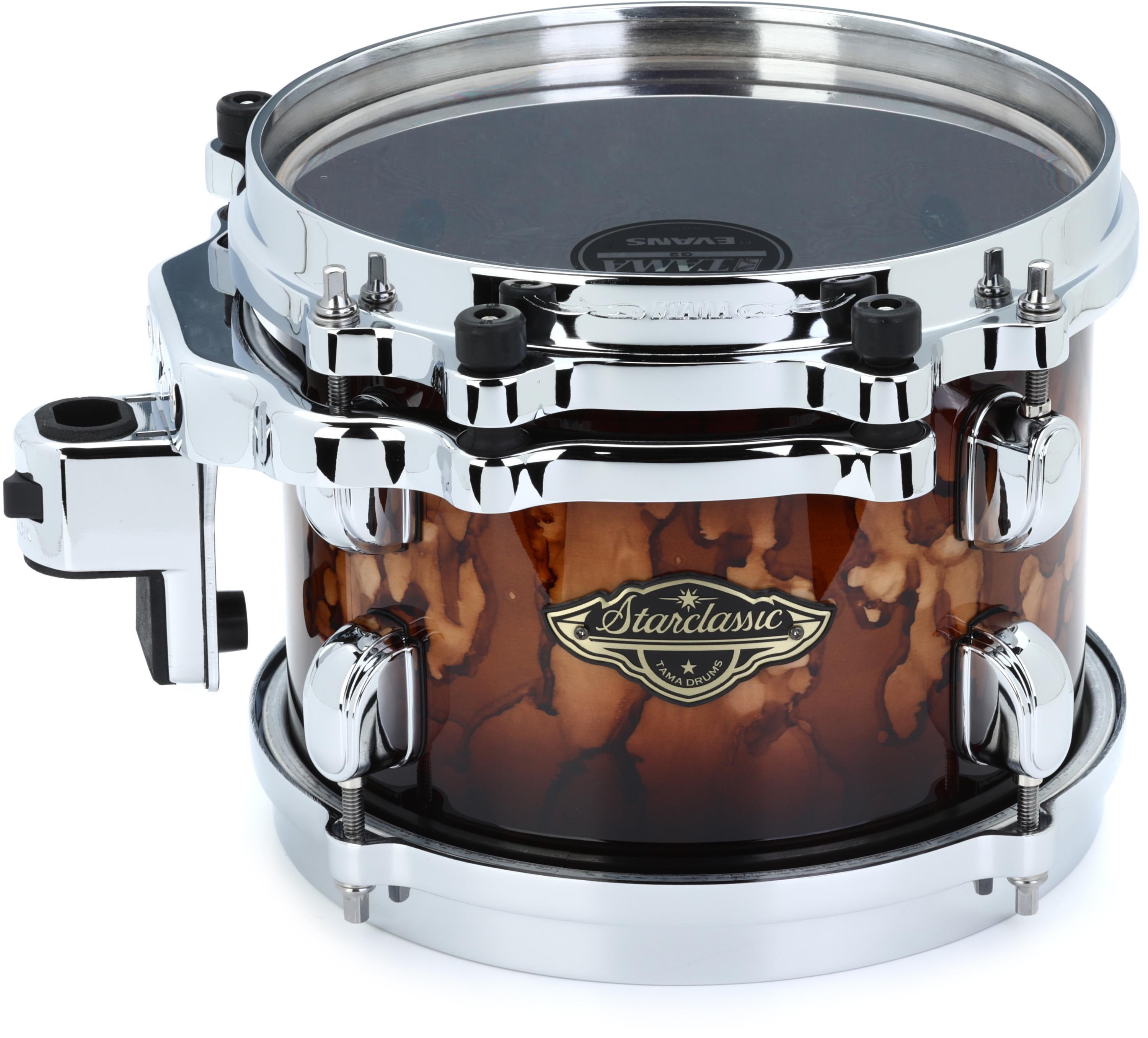 Tama Starclassic Walnut/Birch Tom - 6 inches x 8 inches, Molten Brown ...