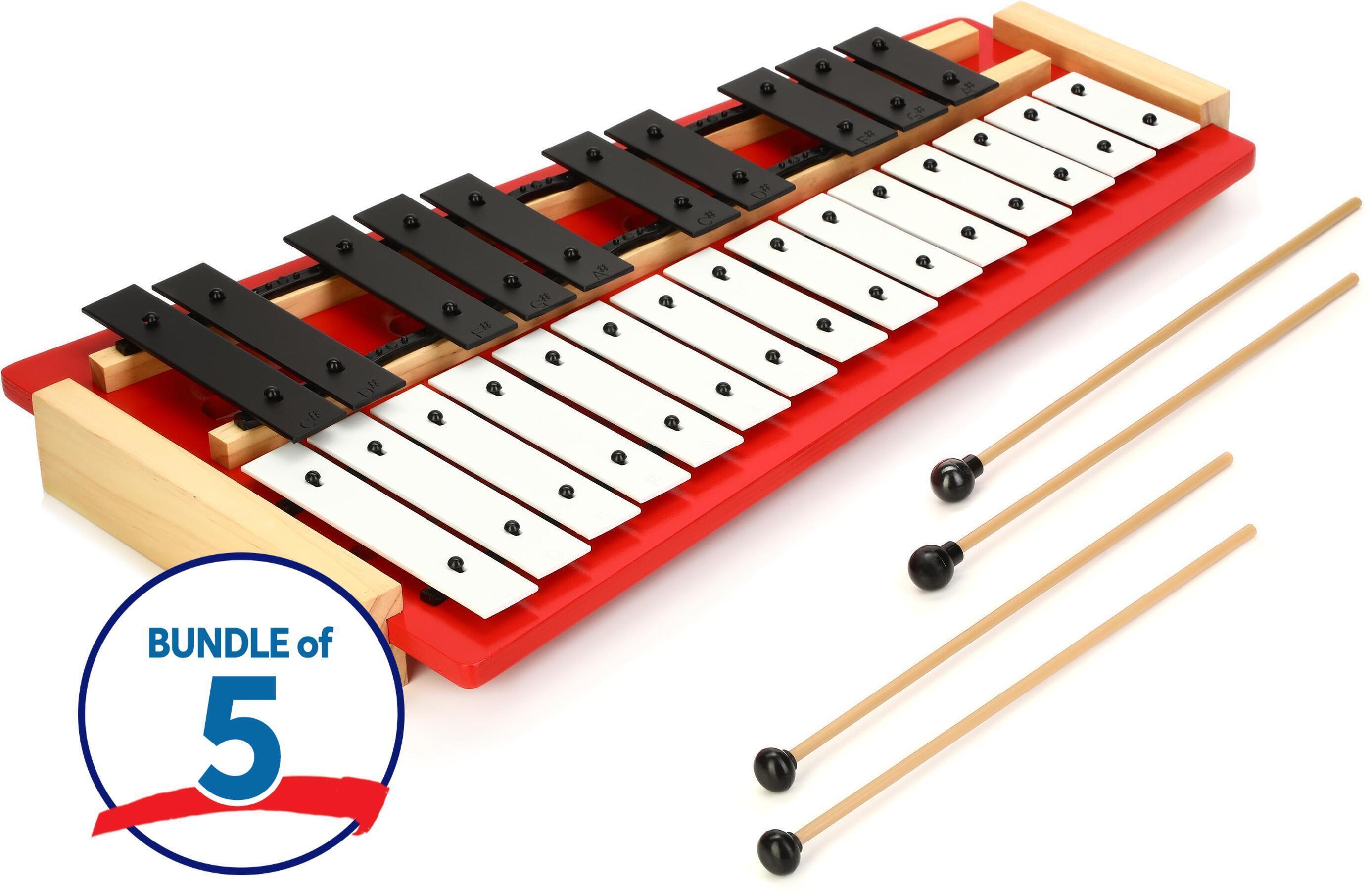 Rhythm Band 25-note Artist Chromatic Melody Bell Set (5 Pack) | Sweetwater