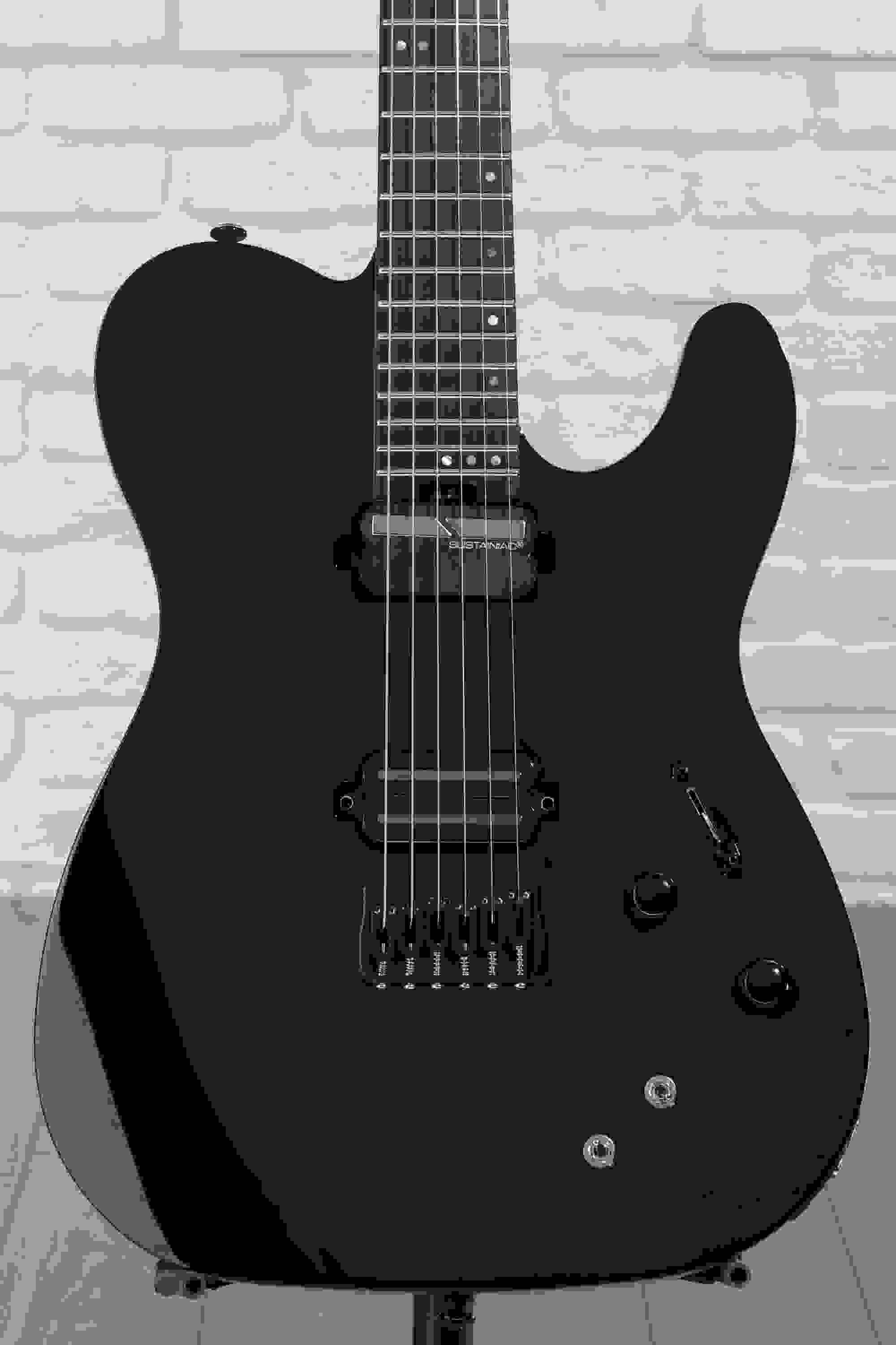 Schecter PT SLS Elite Baritone Electric Guitar - Gloss Black ...