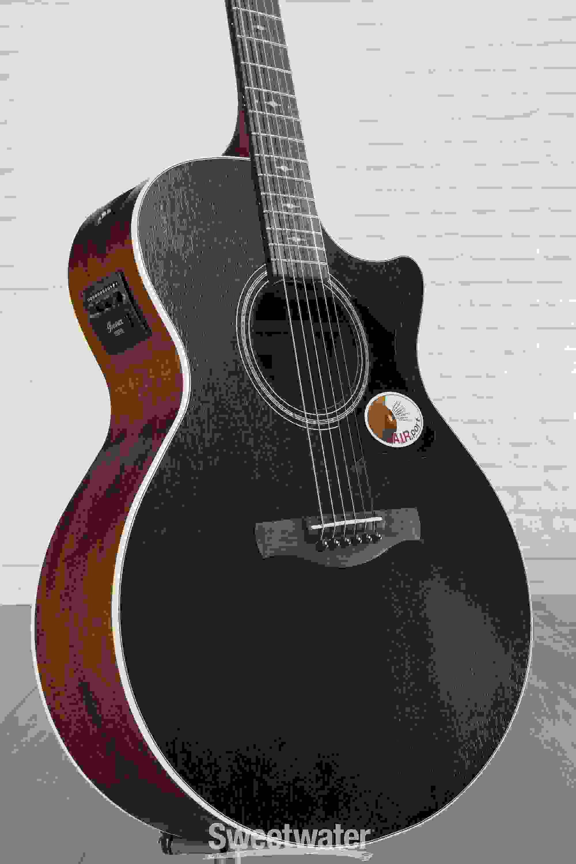 Ibanez AE140 Acoustic-electric Guitar - Weathered Black | Sweetwater