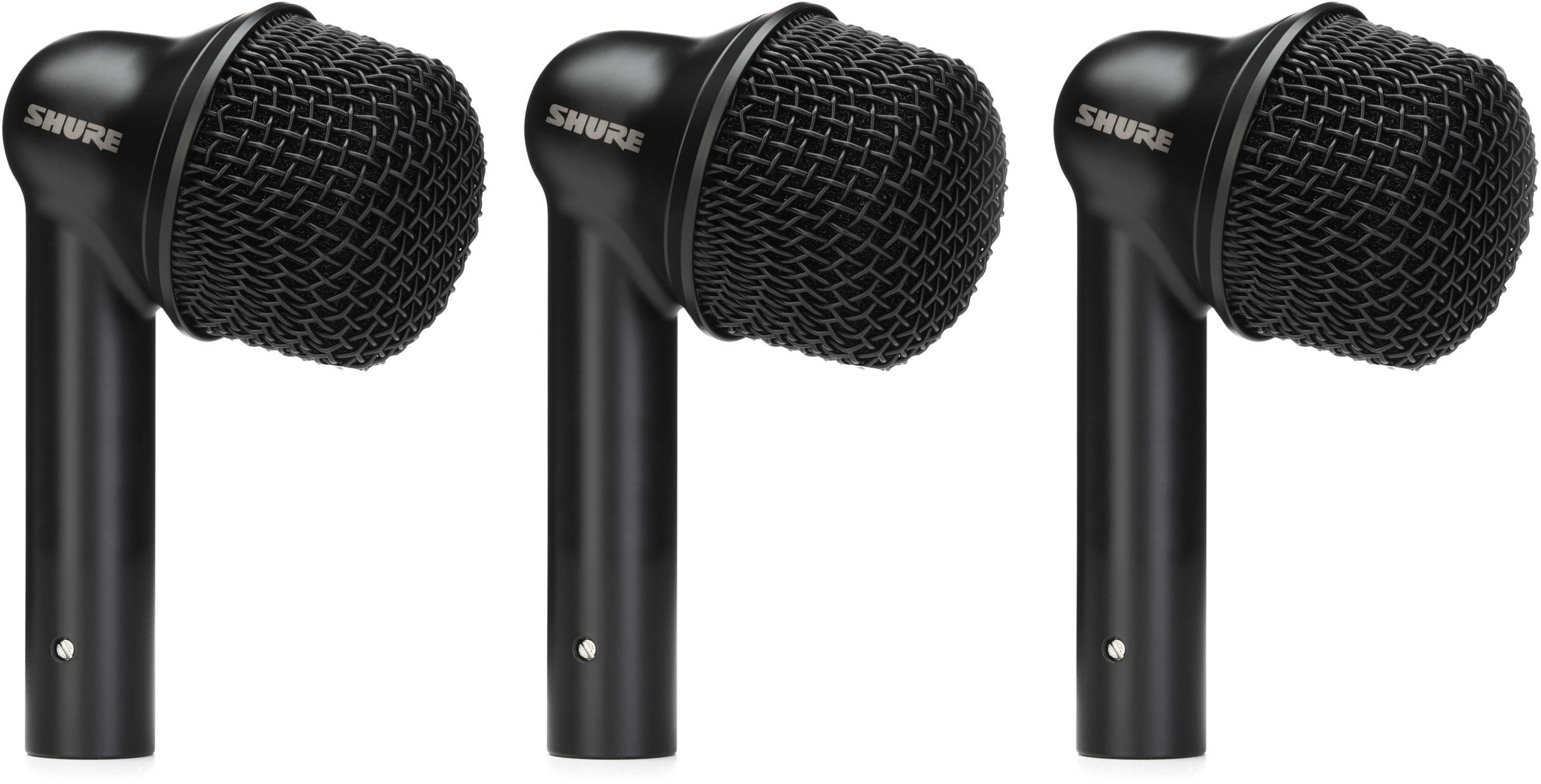 Shure NXN6 Tom/Snare Drum Microphone - 3-pack | Sweetwater