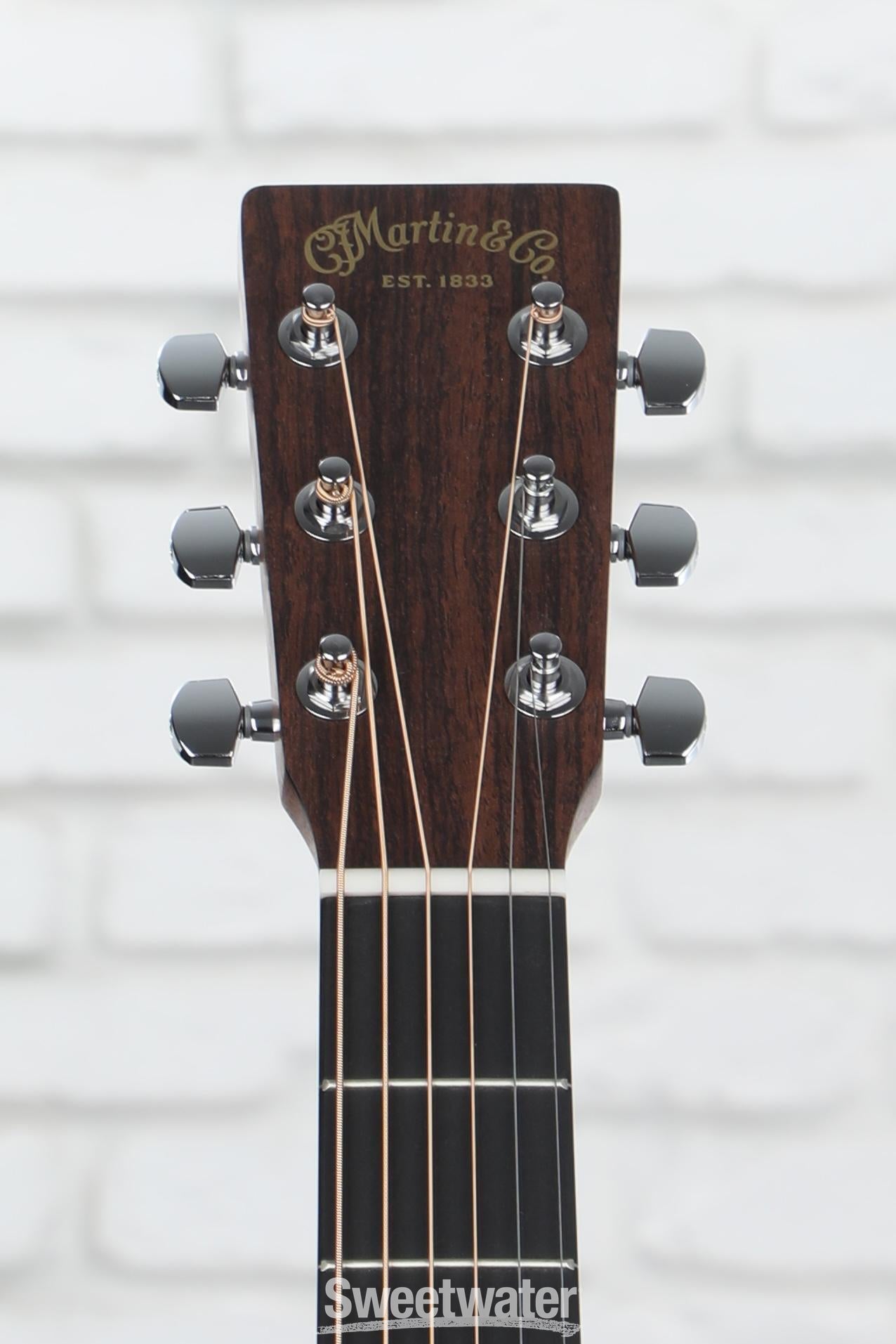 Martin D-10E Road Series Acoustic-electric Guitar - Natural | Sweetwater