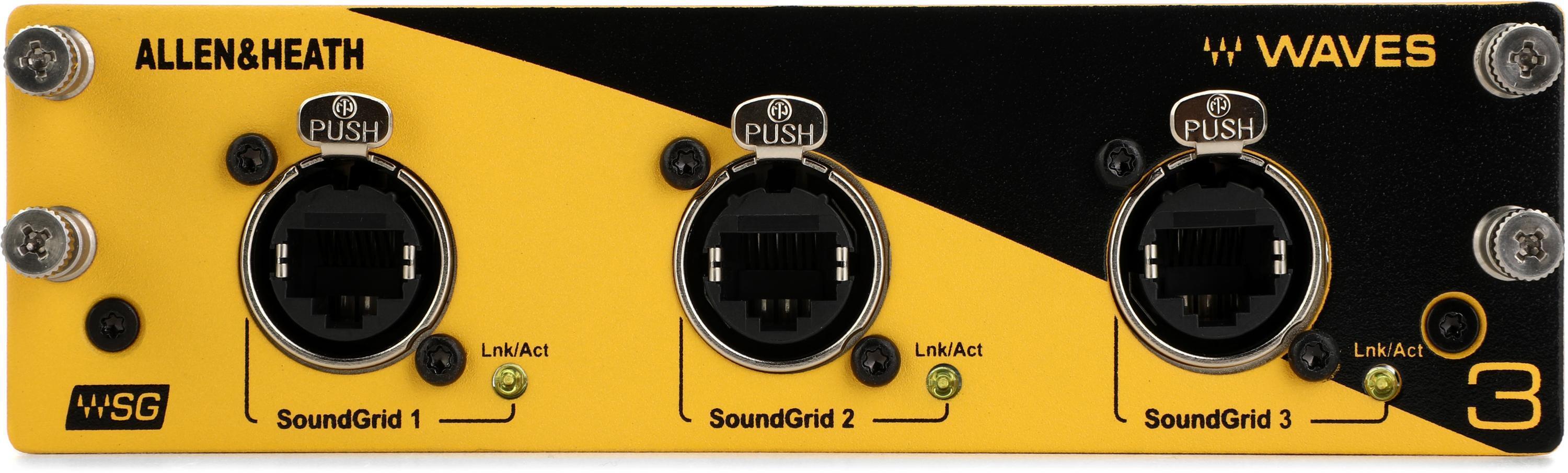 Allen & Heath Waves V3 Waves SoundGrid Audio Networking Card for dLive ...