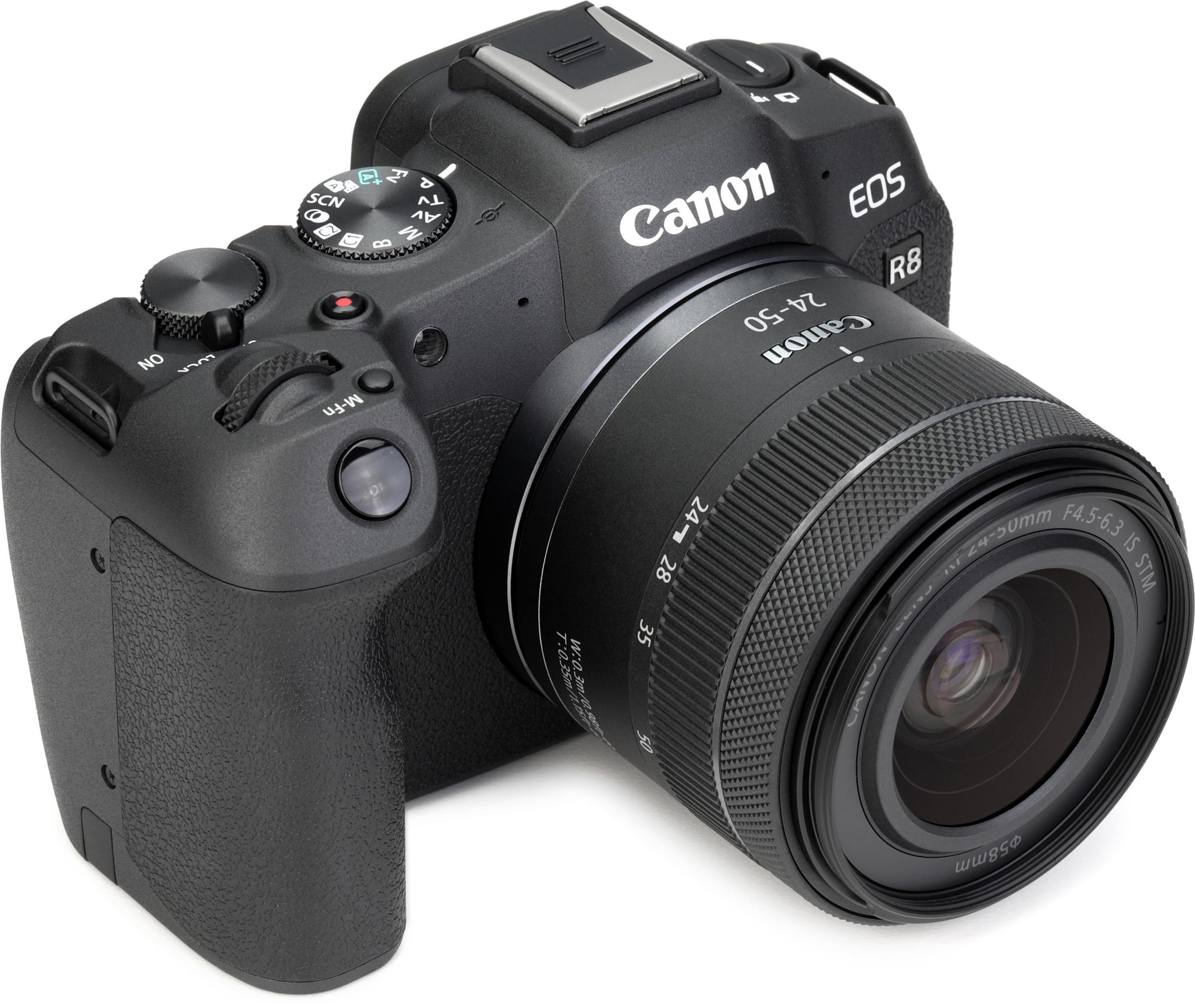 Canon EOS R8 Kit with RF24-50mm f/4.5-6.3 Zoom Lens | Sweetwater