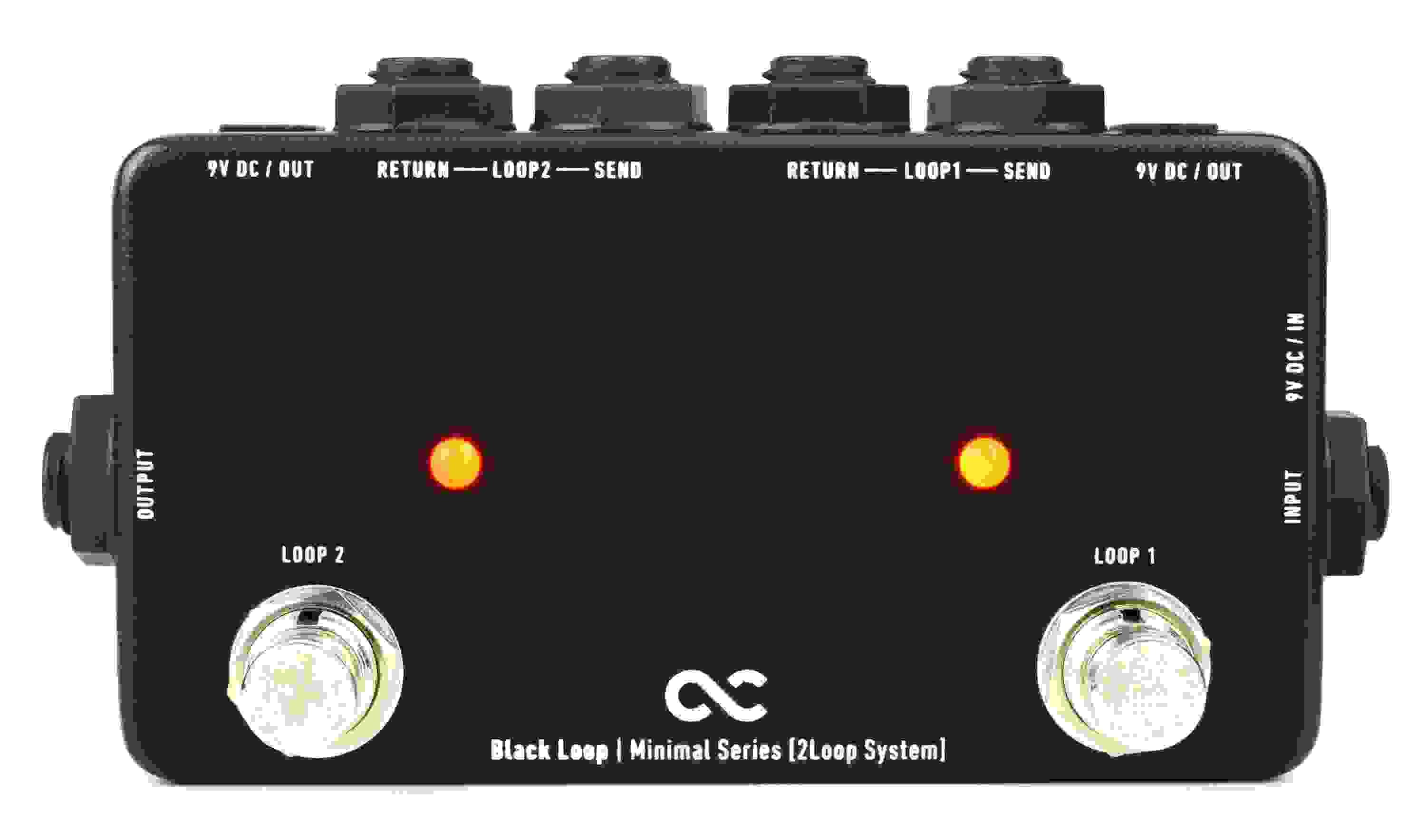 One Control Black Loop 2-loop Switcher Pedal | Sweetwater