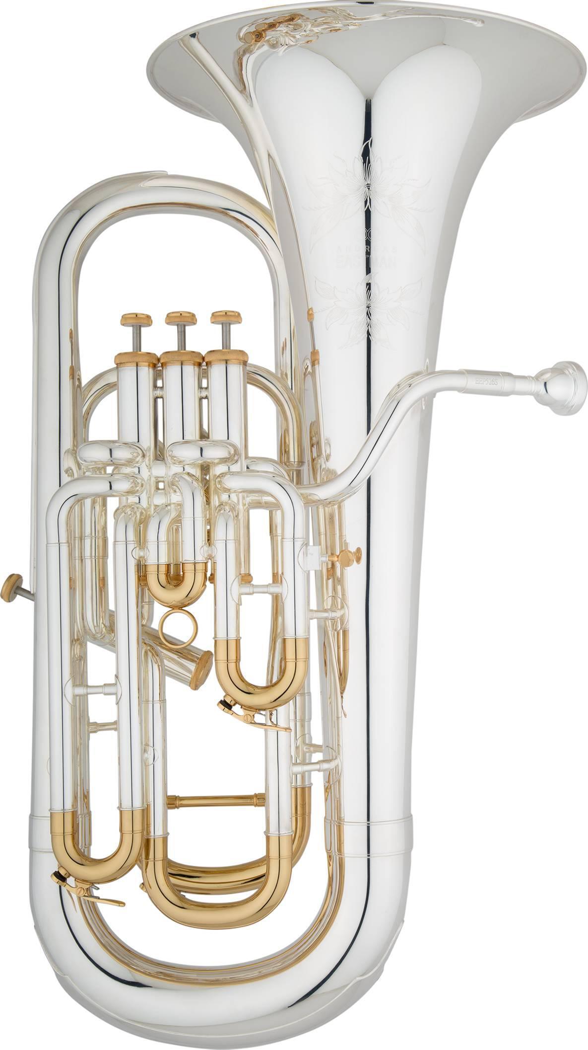 Eastman EEP526S Professional Euphonium - Silver-plated with Gold ...