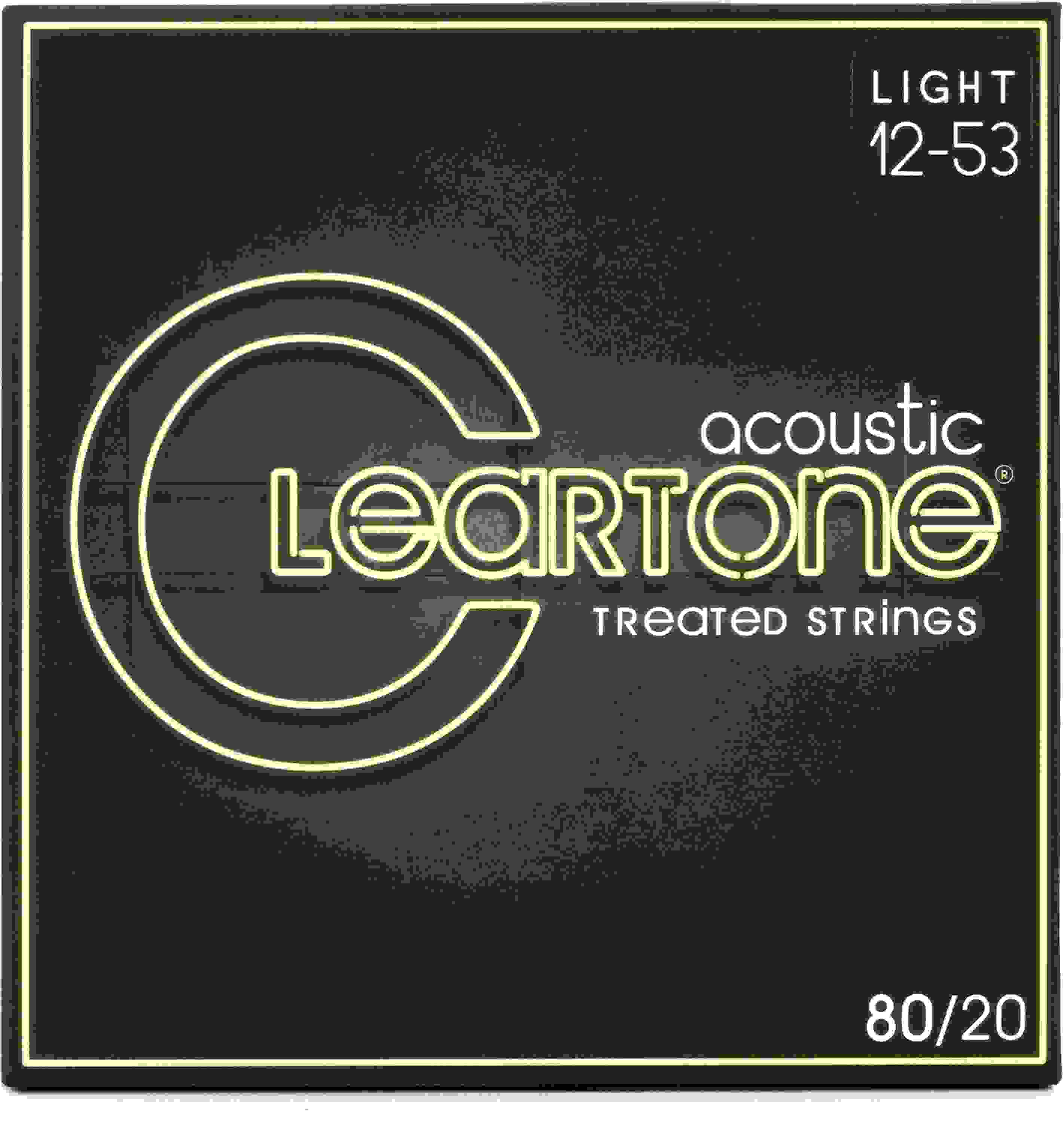 Cleartone 7612 EMP 80/20 Bronze Acoustic Guitar Strings - .012-.053 ...
