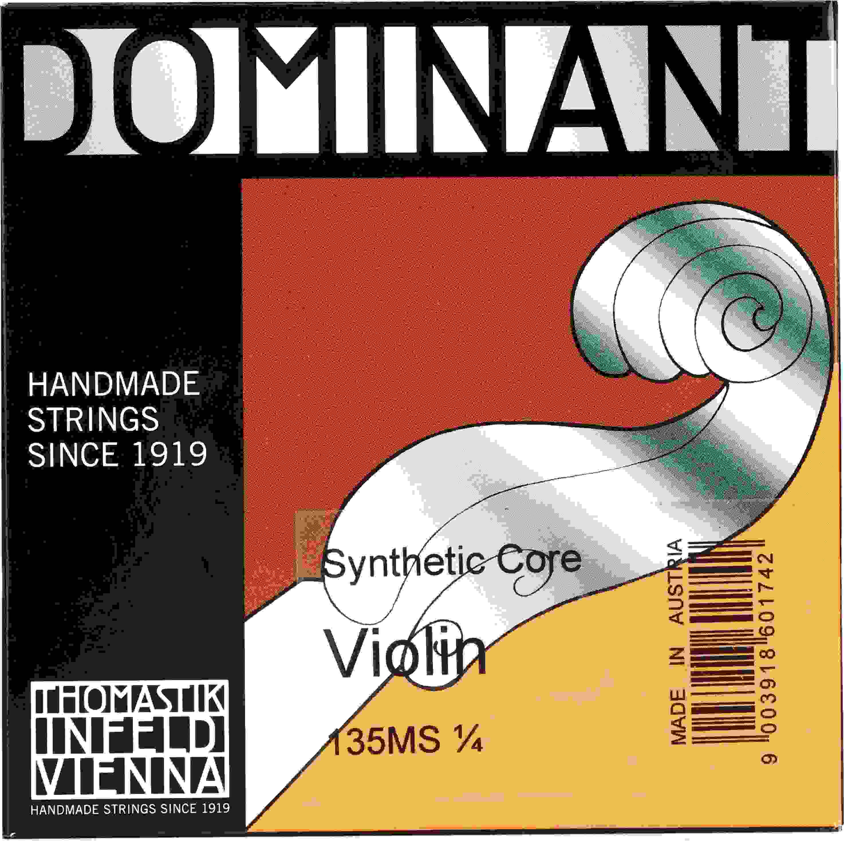 Thomastik-Infeld 135MS Dominant Violin String Set - 1/4-size with Wound ...
