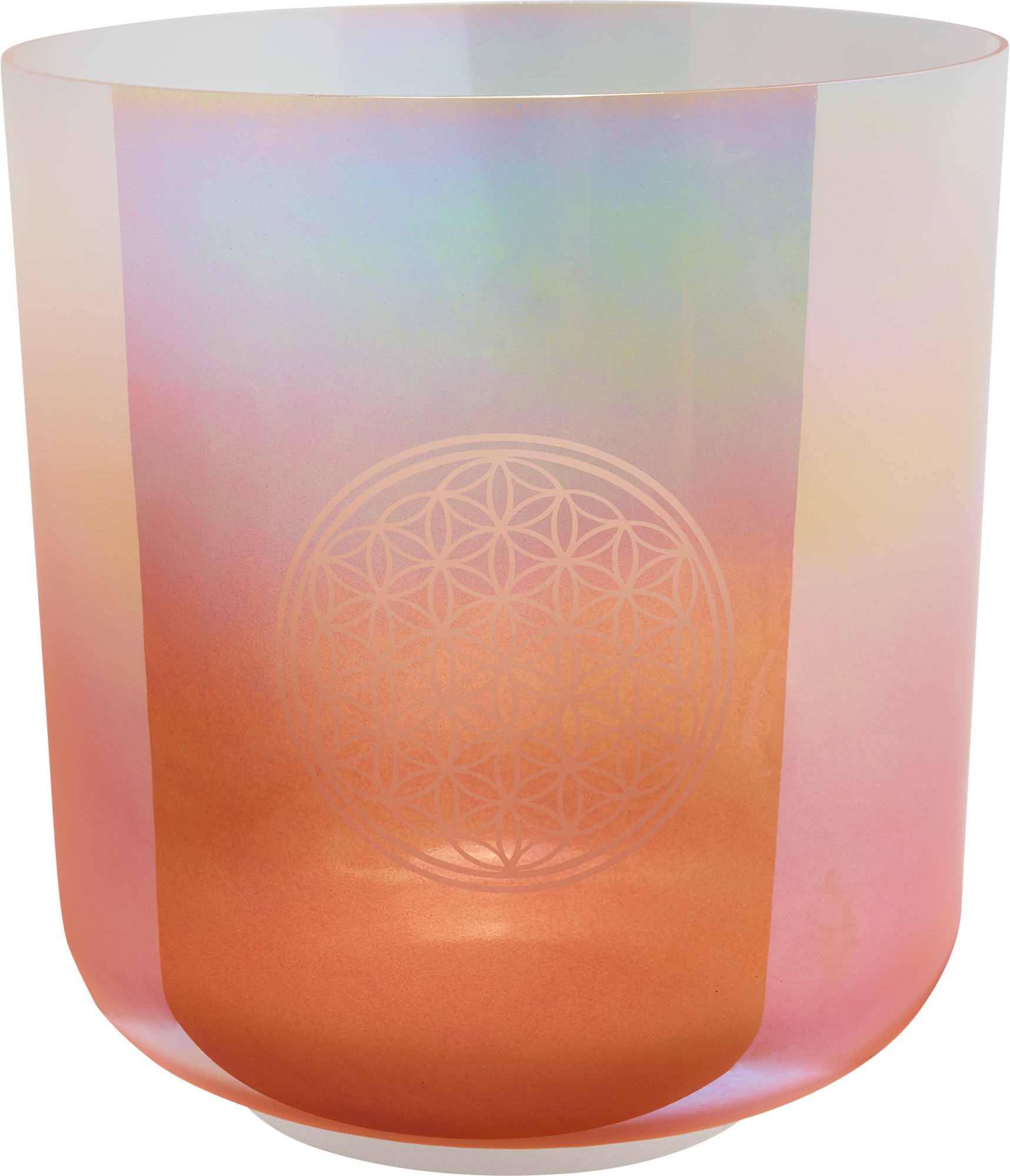 Meinl Sonic Energy Essence Crystal Singing Bowl - C128Hz, Light Rose ...