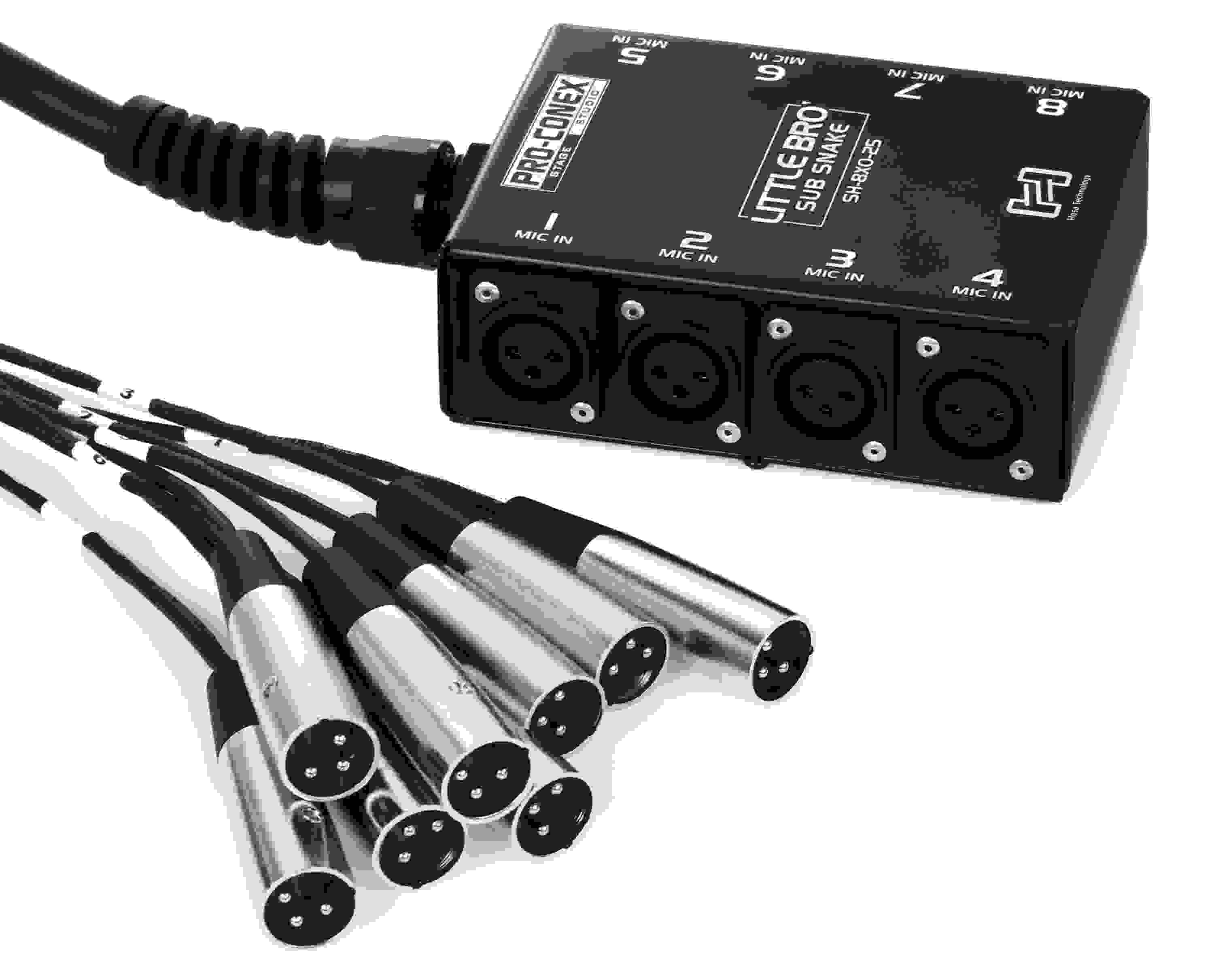 Hosa Little Bro' 8x0 Sub Snake - 25 foot | Sweetwater