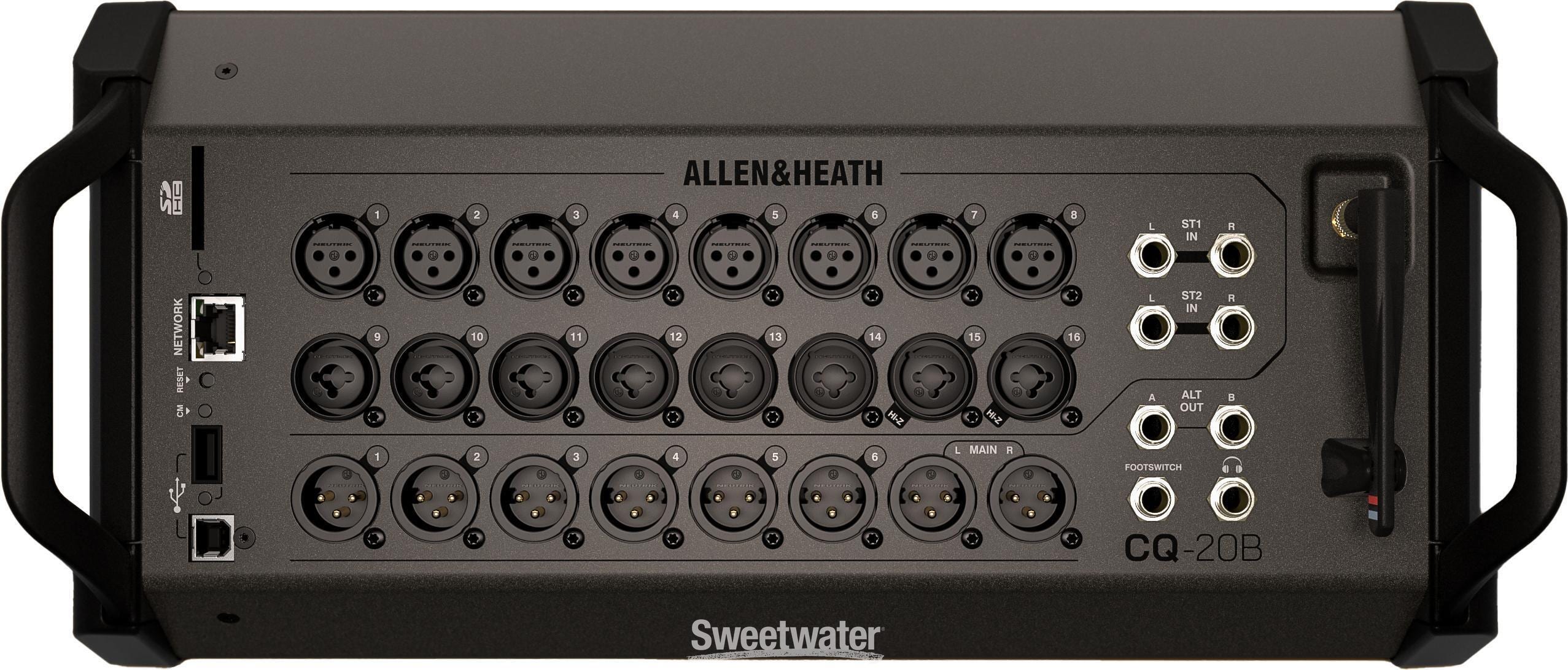 Allen & Heath CQ-20B 16-channel Rackmounted Digital Mixer | Sweetwater