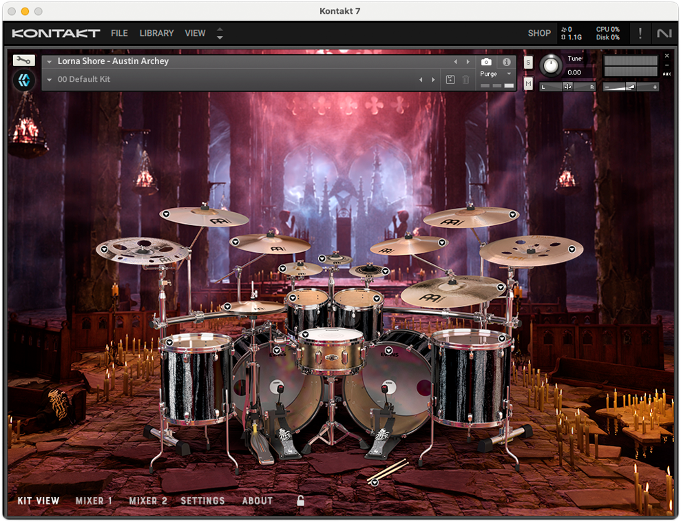 MixWave Lorna Shore Austin Archey Drum Library | Sweetwater