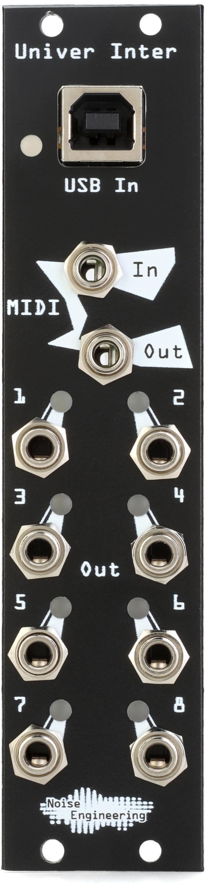 Noise Engineering Univer Inter Chainable 8-output MIDI-to-CV converter and USB MIDI interface ...