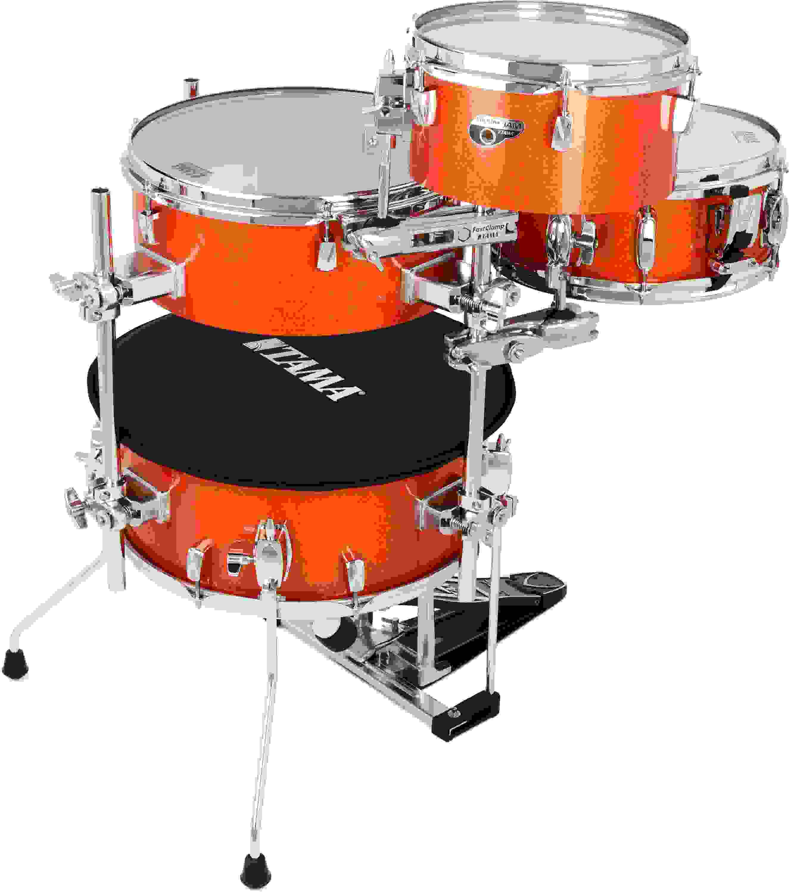 Tama Cocktail Jam CJB46 4-piece Shell Pack with Snare Drum - Bright ...