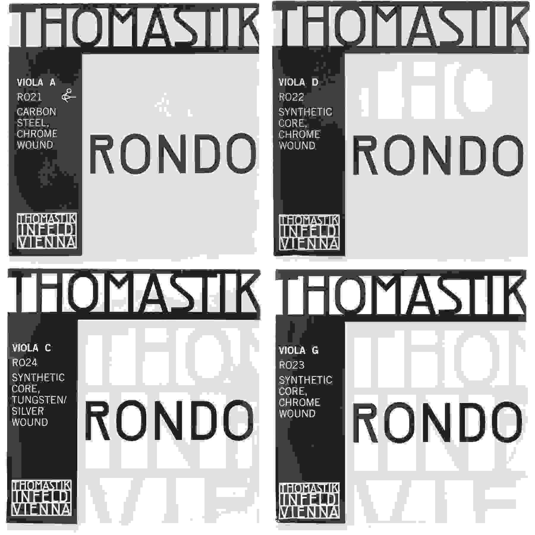 Thomastik-Infeld Rondo Viola String Set - 4/4 Size (15+ inch) | Sweetwater