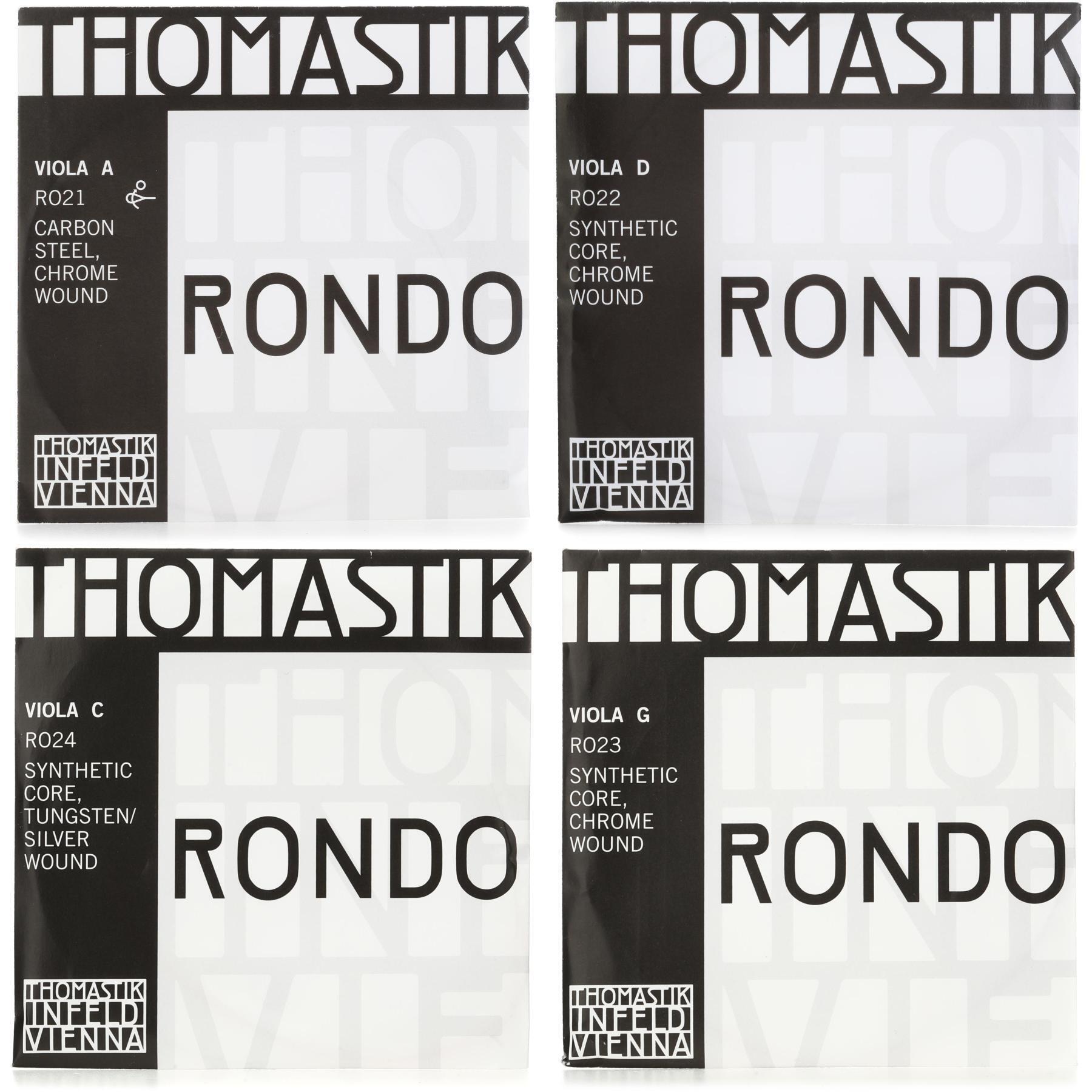 Thomastik-Infeld Rondo Viola String Set - 4/4 Size (15+ inch) | Sweetwater