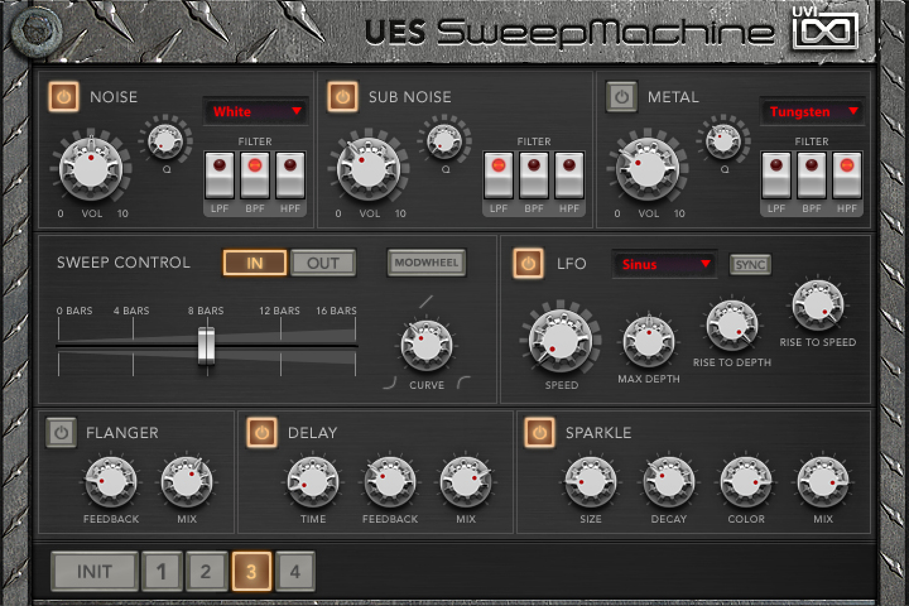 UVI SweepMachine Noise and Sweep Designer Software | Sweetwater